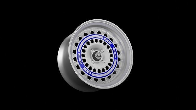 SSR Formula Aero Mesh free 3D model | CGTrader
