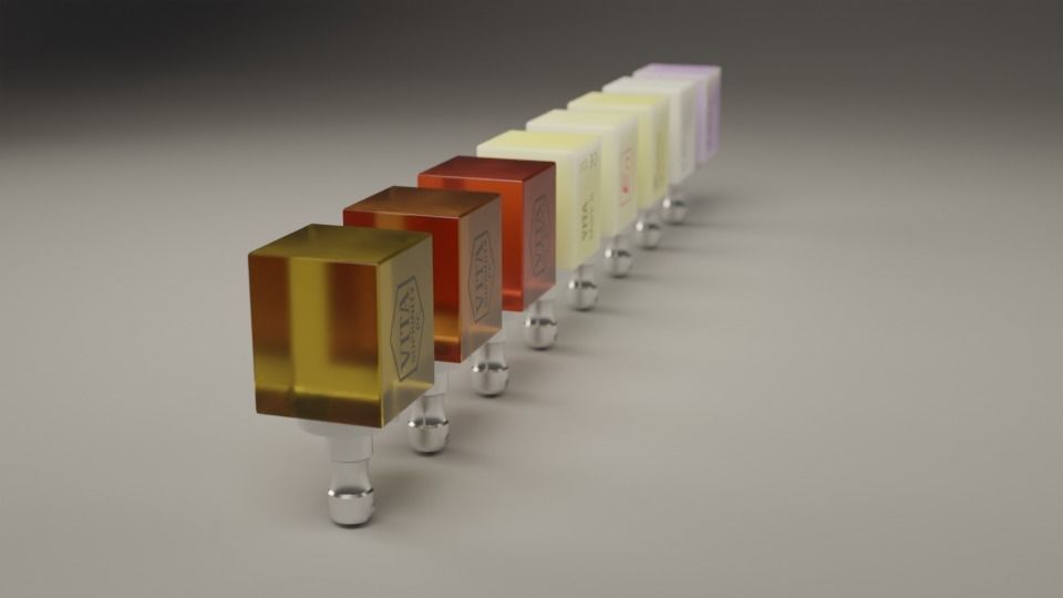 Dental ceramic blocks CAD CAM 3D model | CGTrader