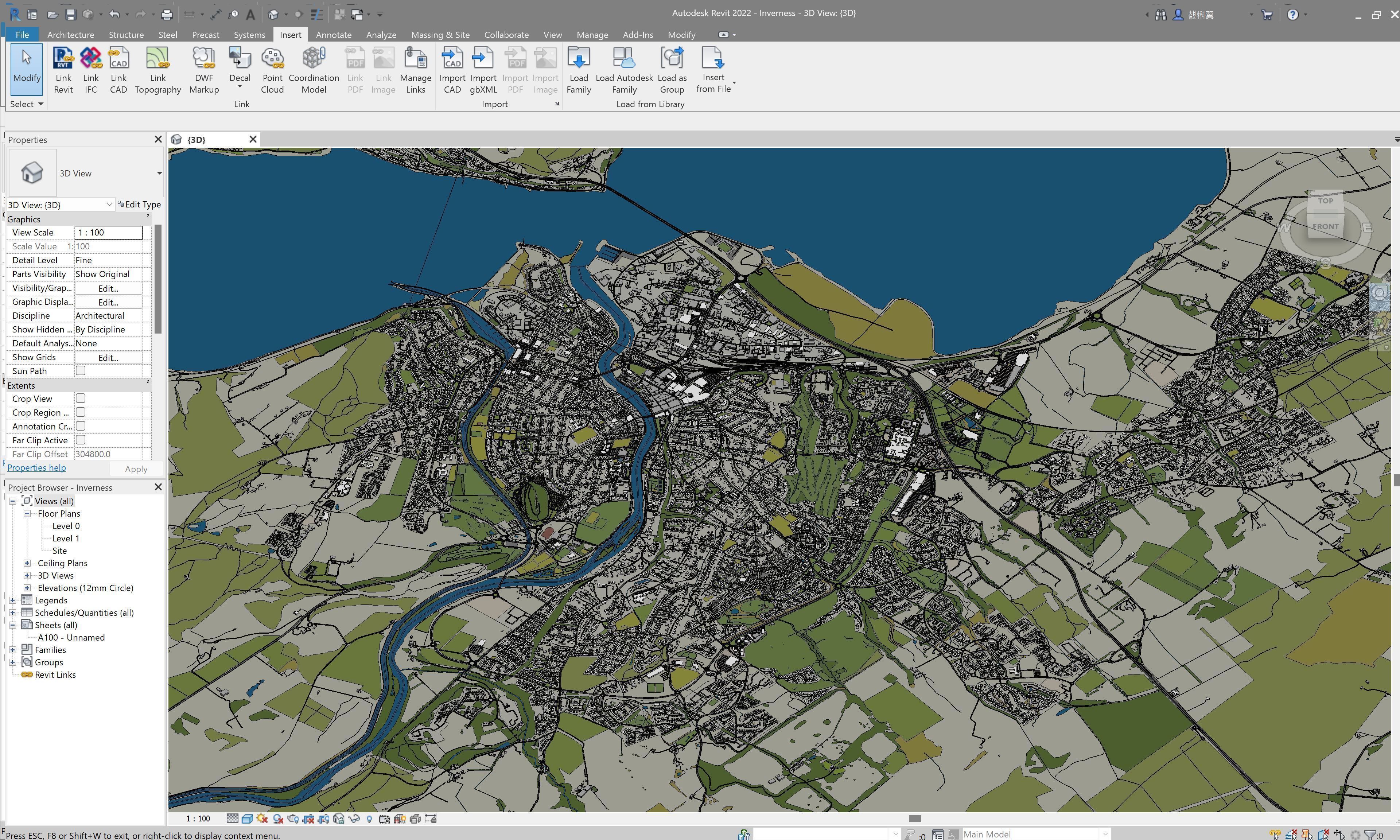 3D model Inverness VR / AR / low-poly | CGTrader