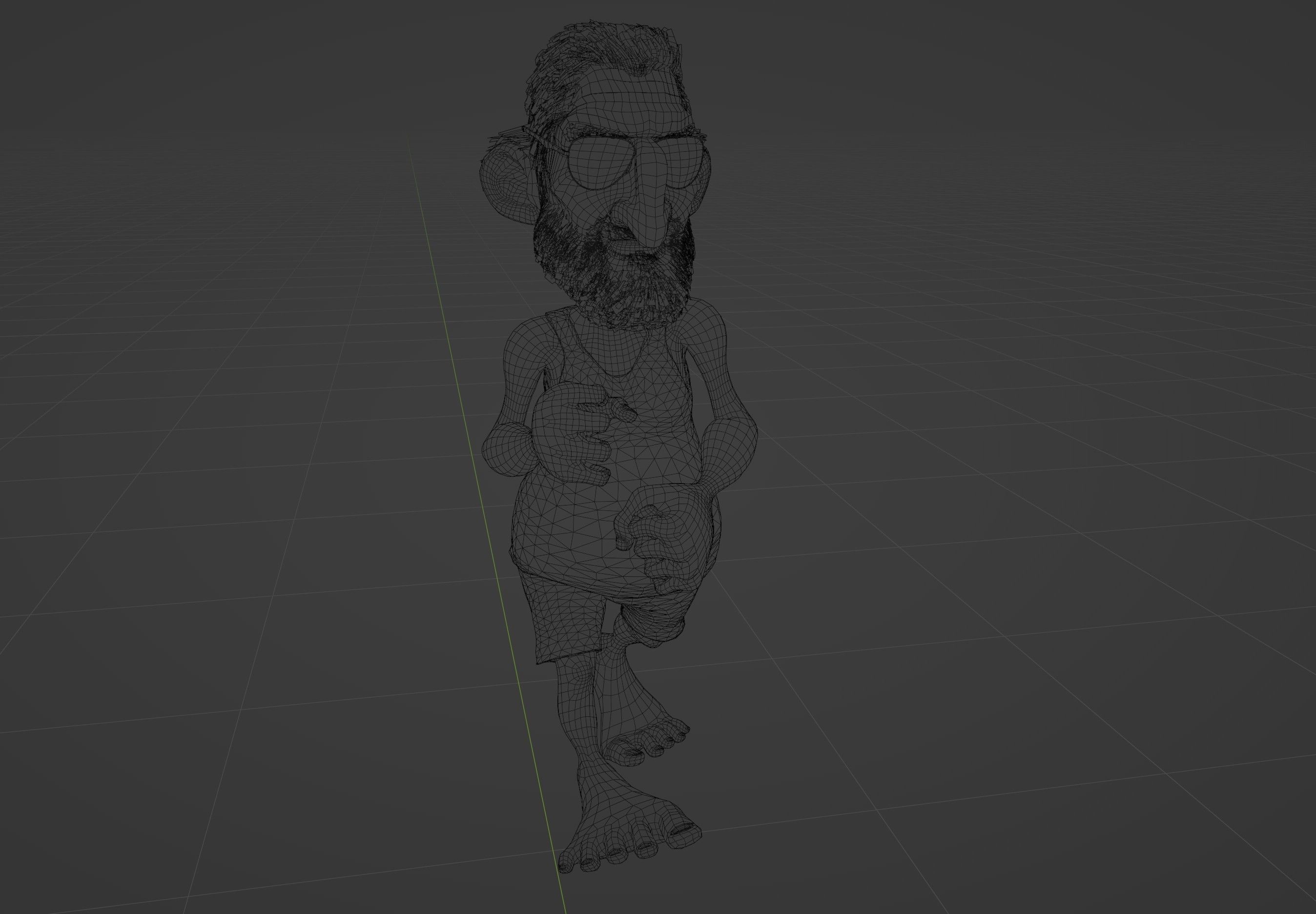 Dangerous man 3D model | CGTrader