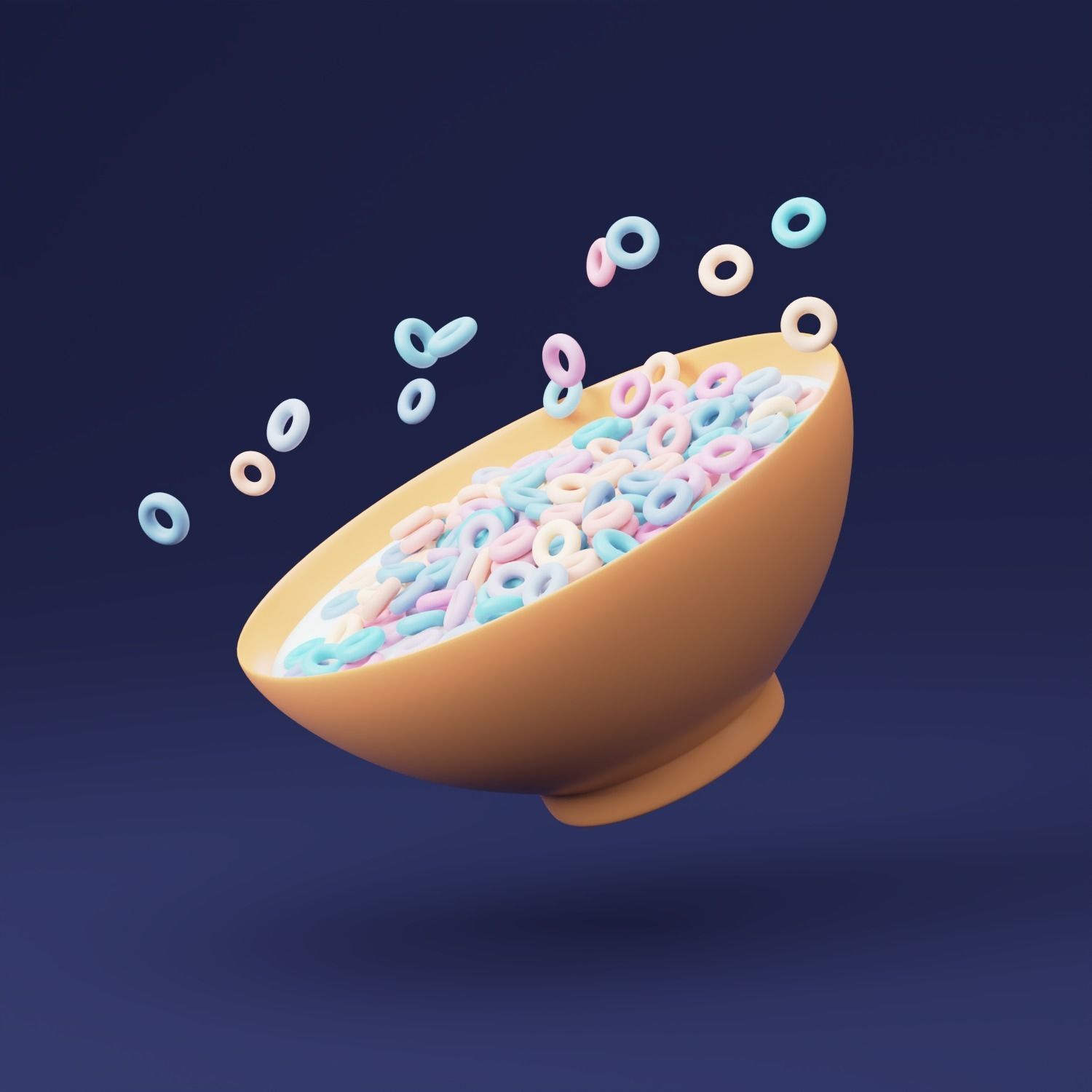 Cereals as 3D icon 3D model | CGTrader