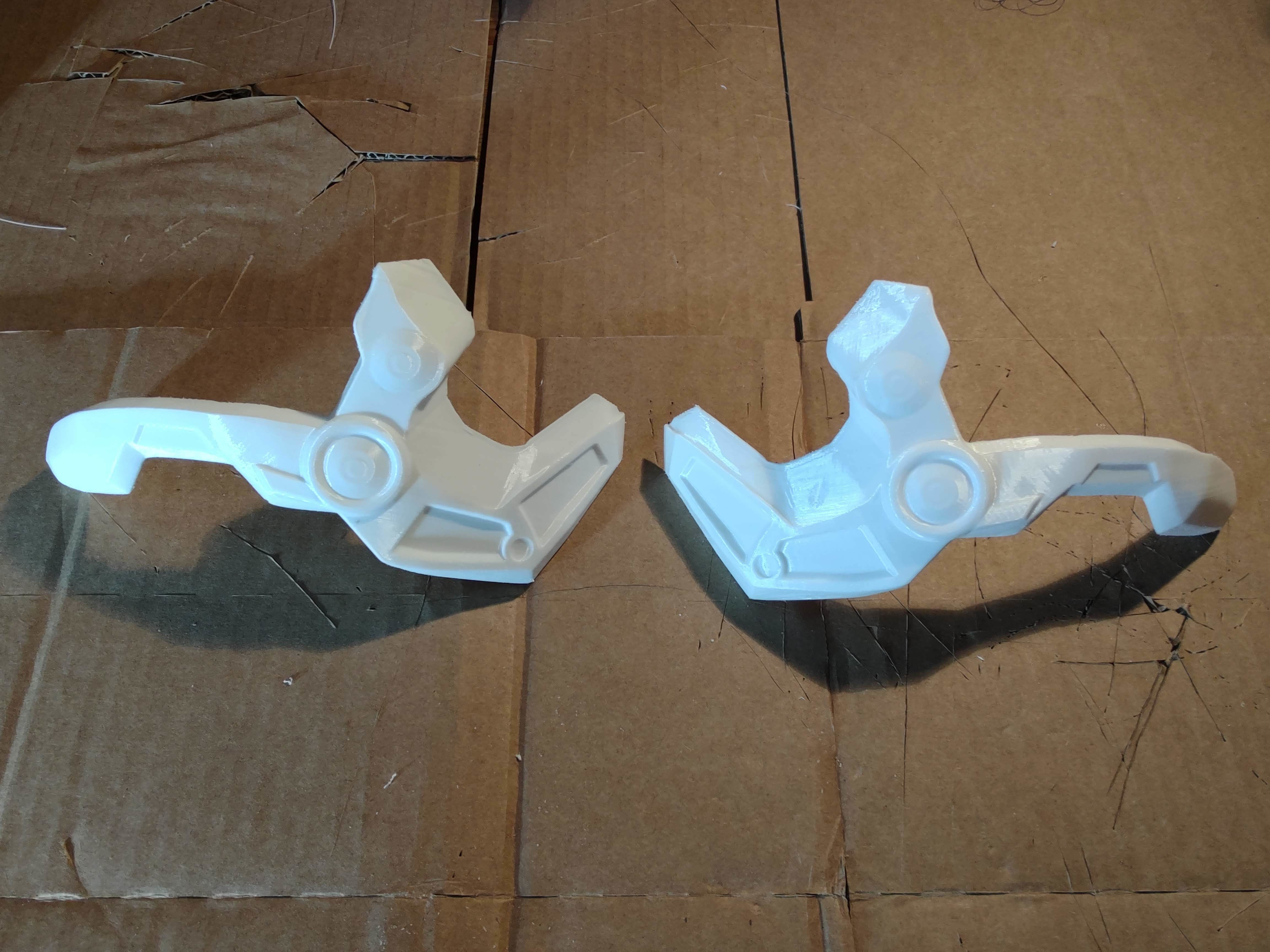 Doom Guy armour for the legs thighs 3D print model for cosplay 3D model ...