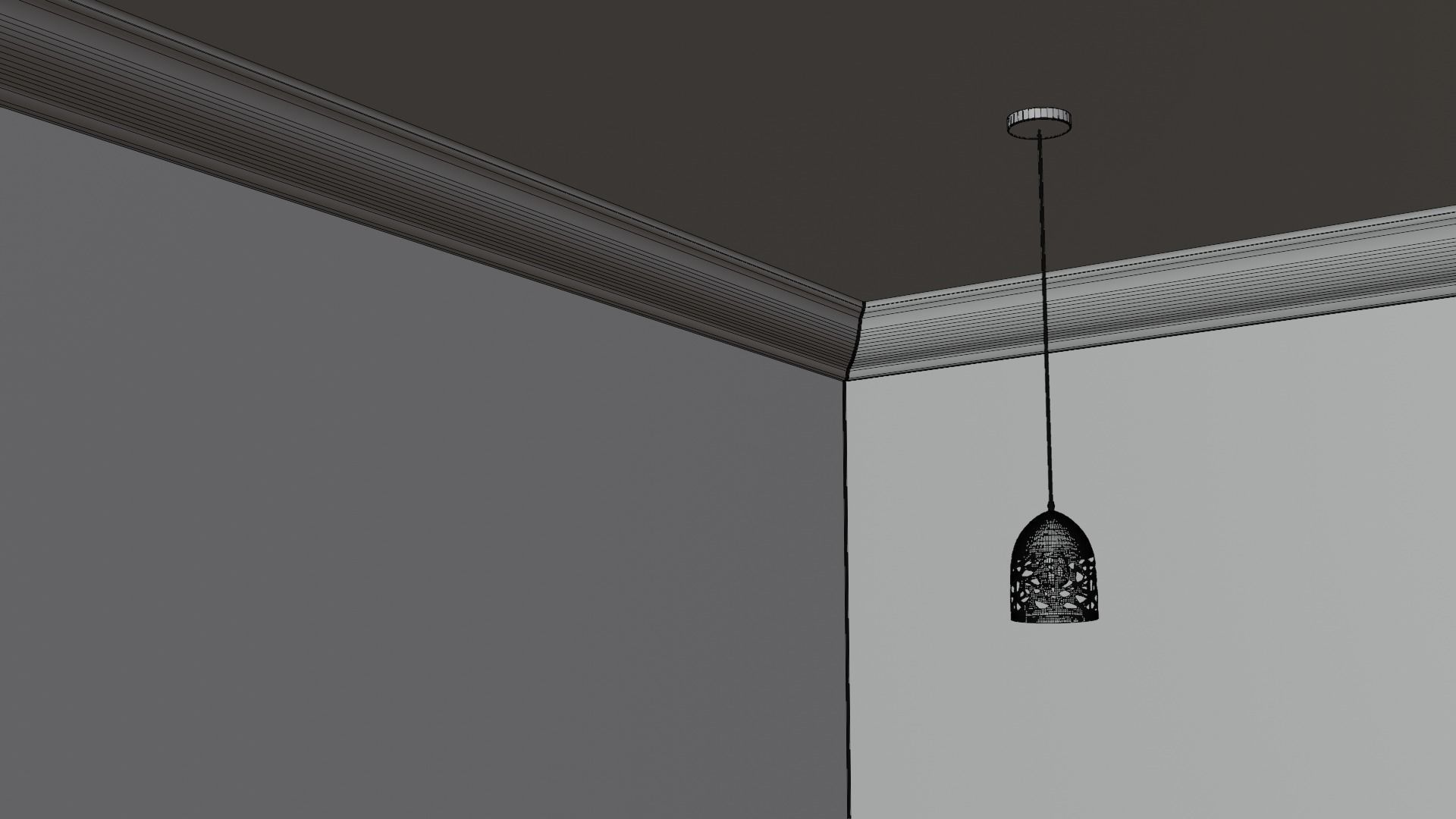Pendant Ceiling Light P942 3D model | CGTrader