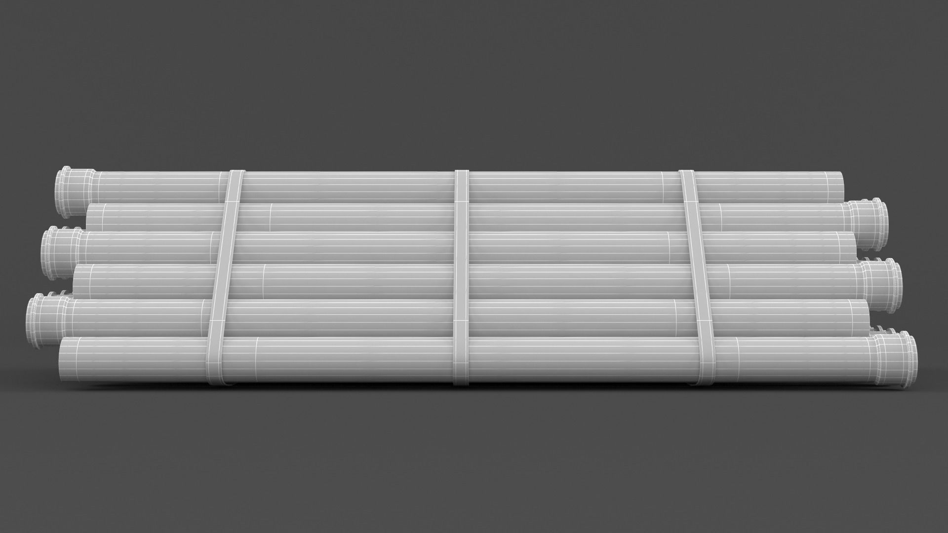 Plastic Pipe 3D model | CGTrader