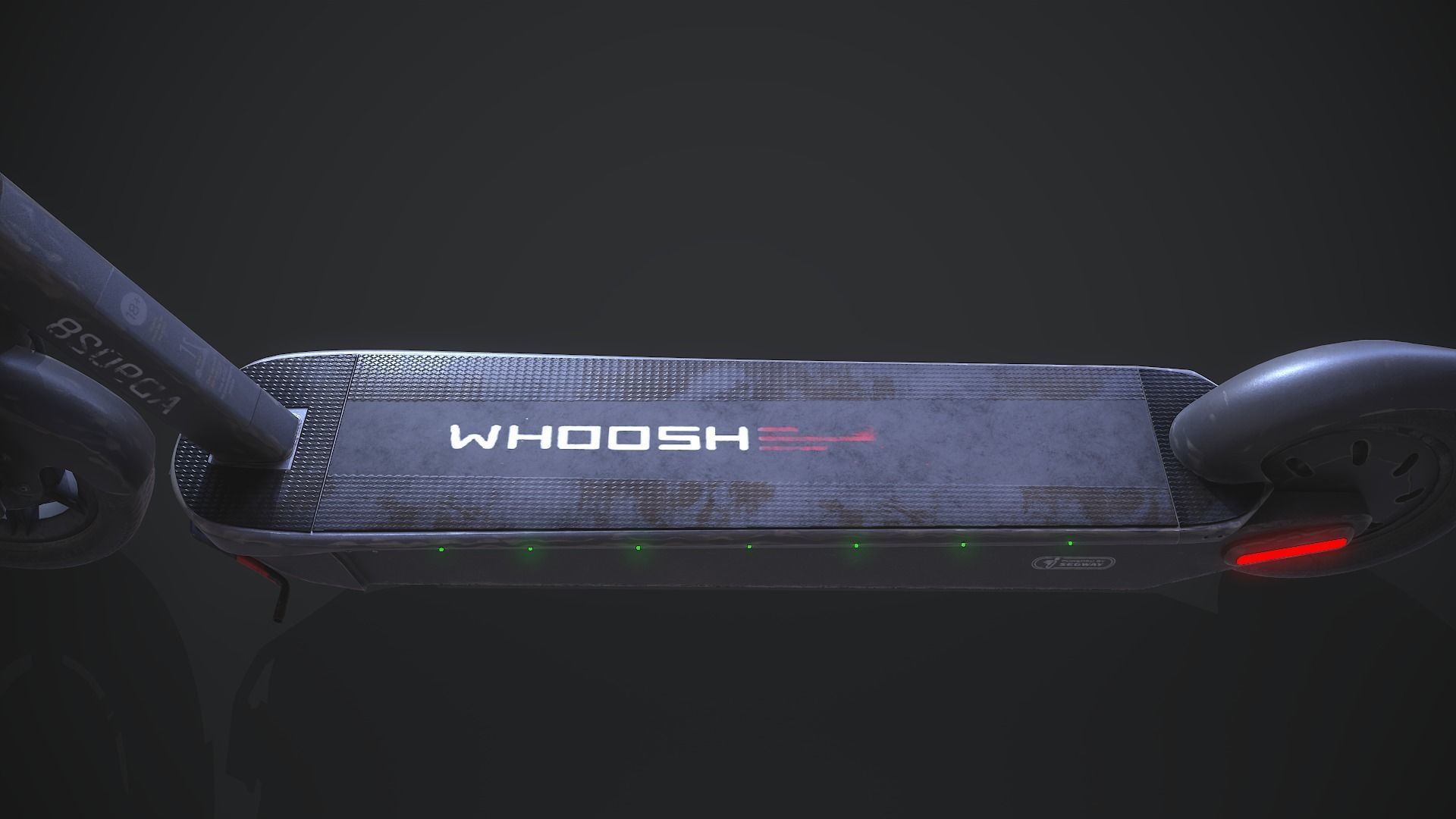Electric Scooter Whoosh 3D model rigged | CGTrader