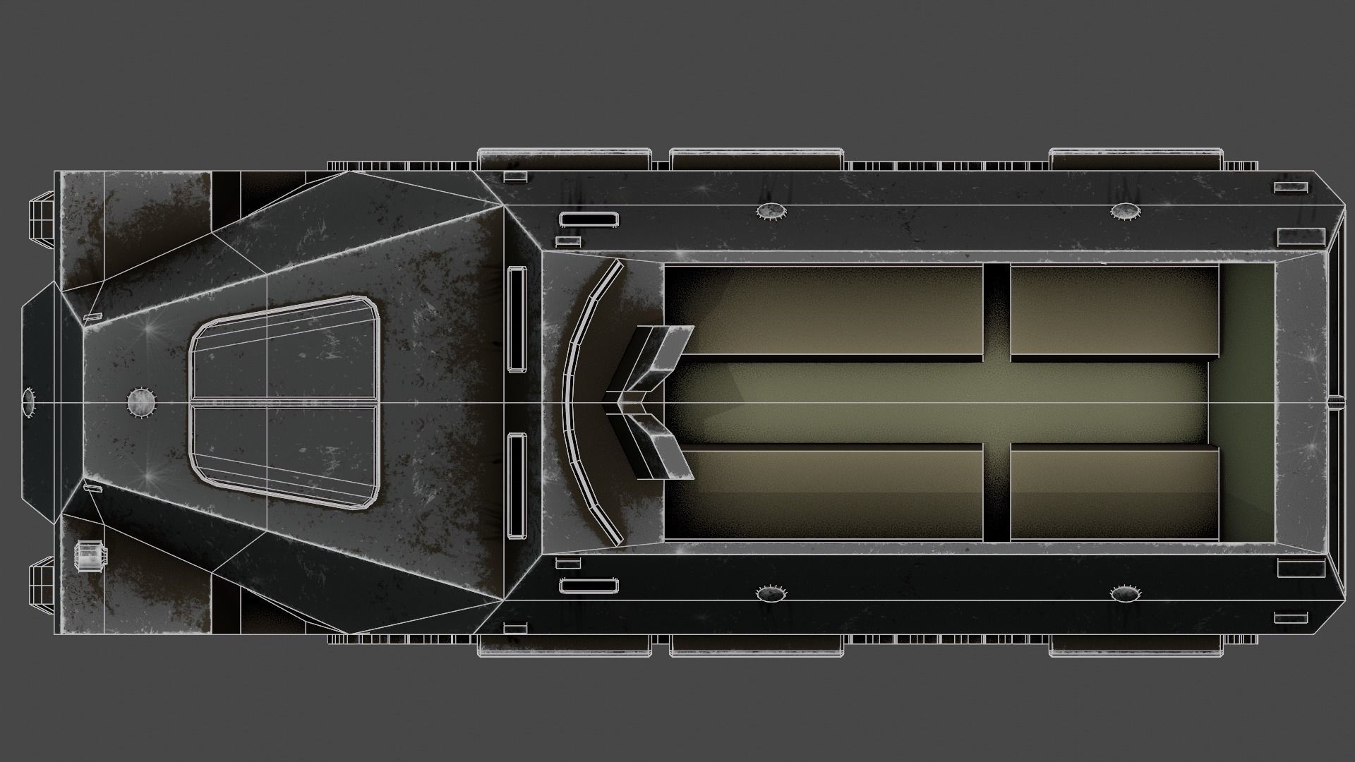 3D model German WW2 Half-Track Military Vehicle - SD KFZ 251 VR / AR ...