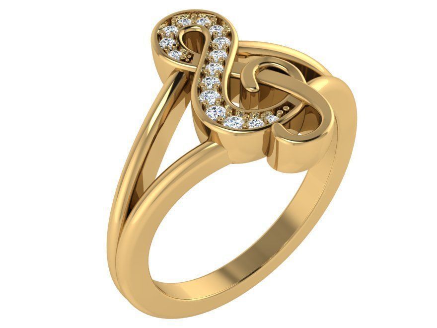 Note ring 2978 3D print model 3D model 3D printable | CGTrader