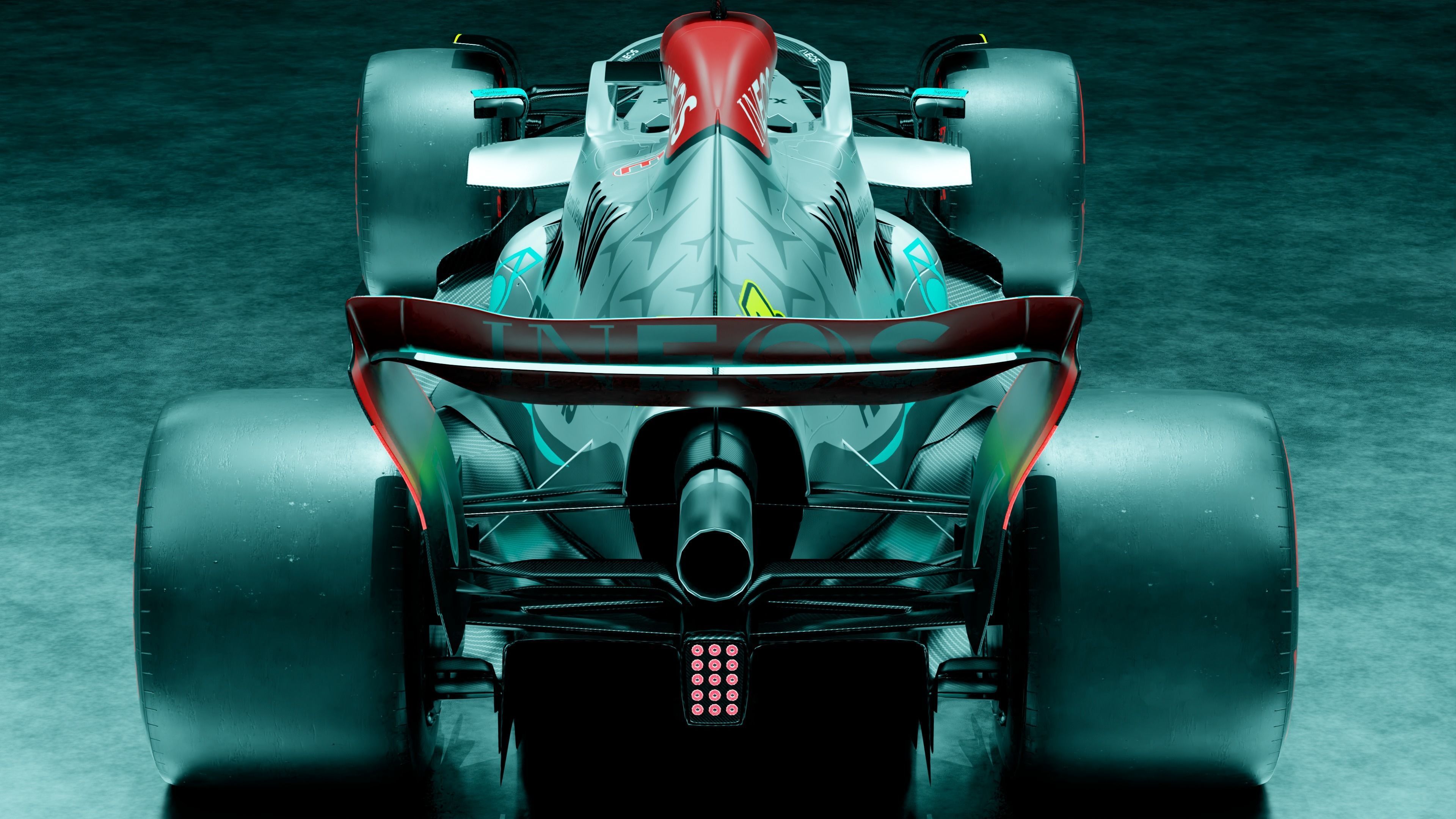 3D model f1 2022 Mercedes-AMG W13 VR / AR / low-poly | CGTrader