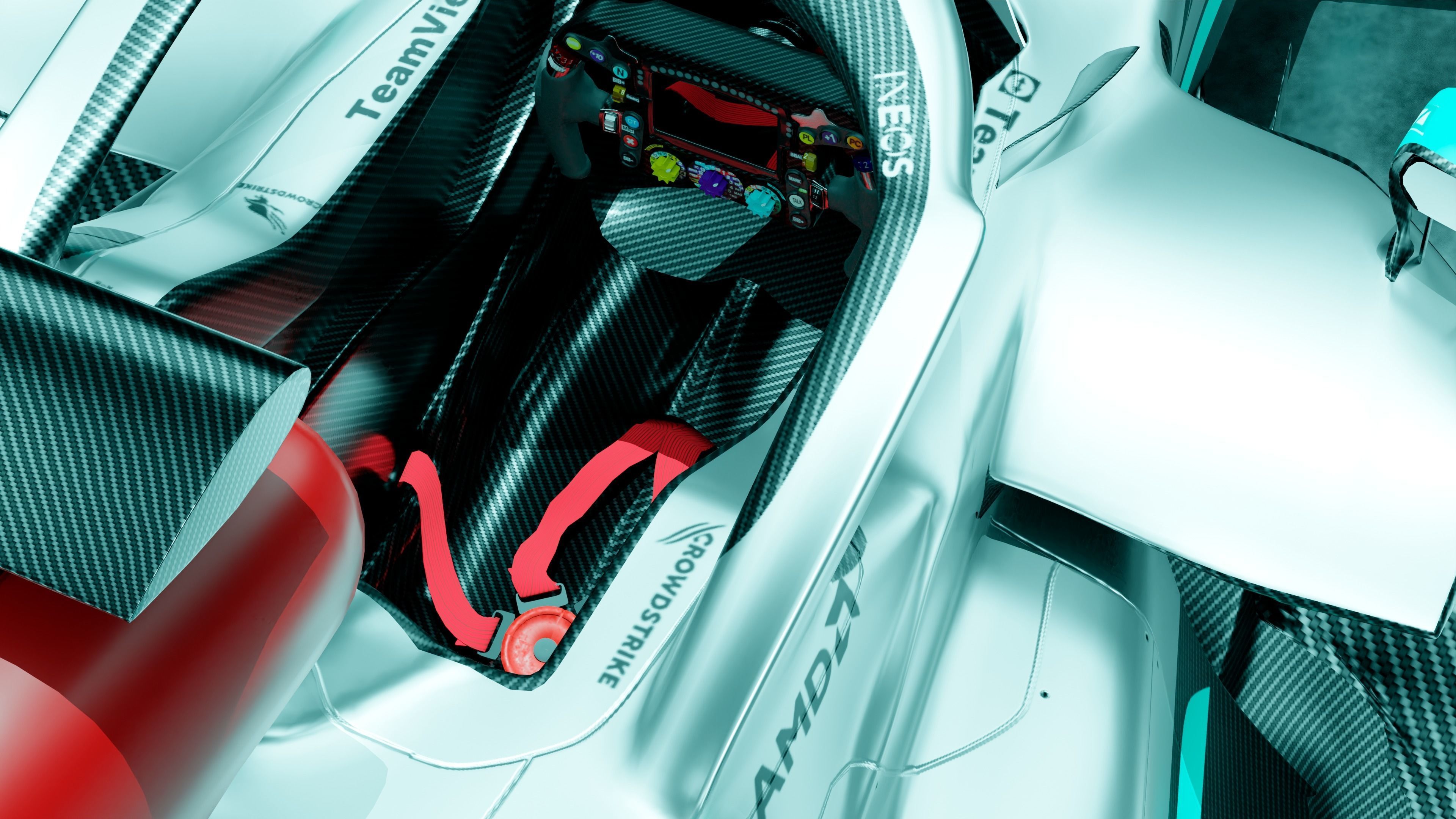 3D model f1 2022 Mercedes-AMG W13 VR / AR / low-poly | CGTrader