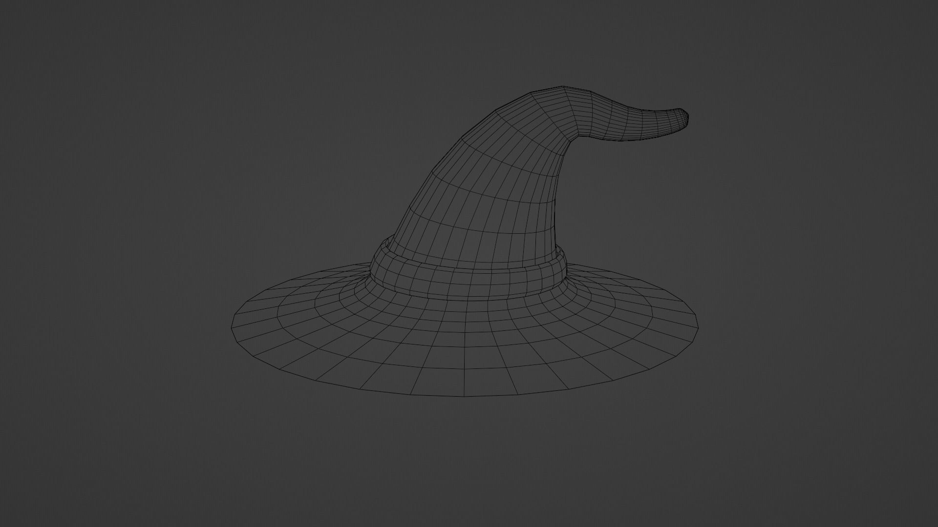 Witch Hat 3D model | CGTrader