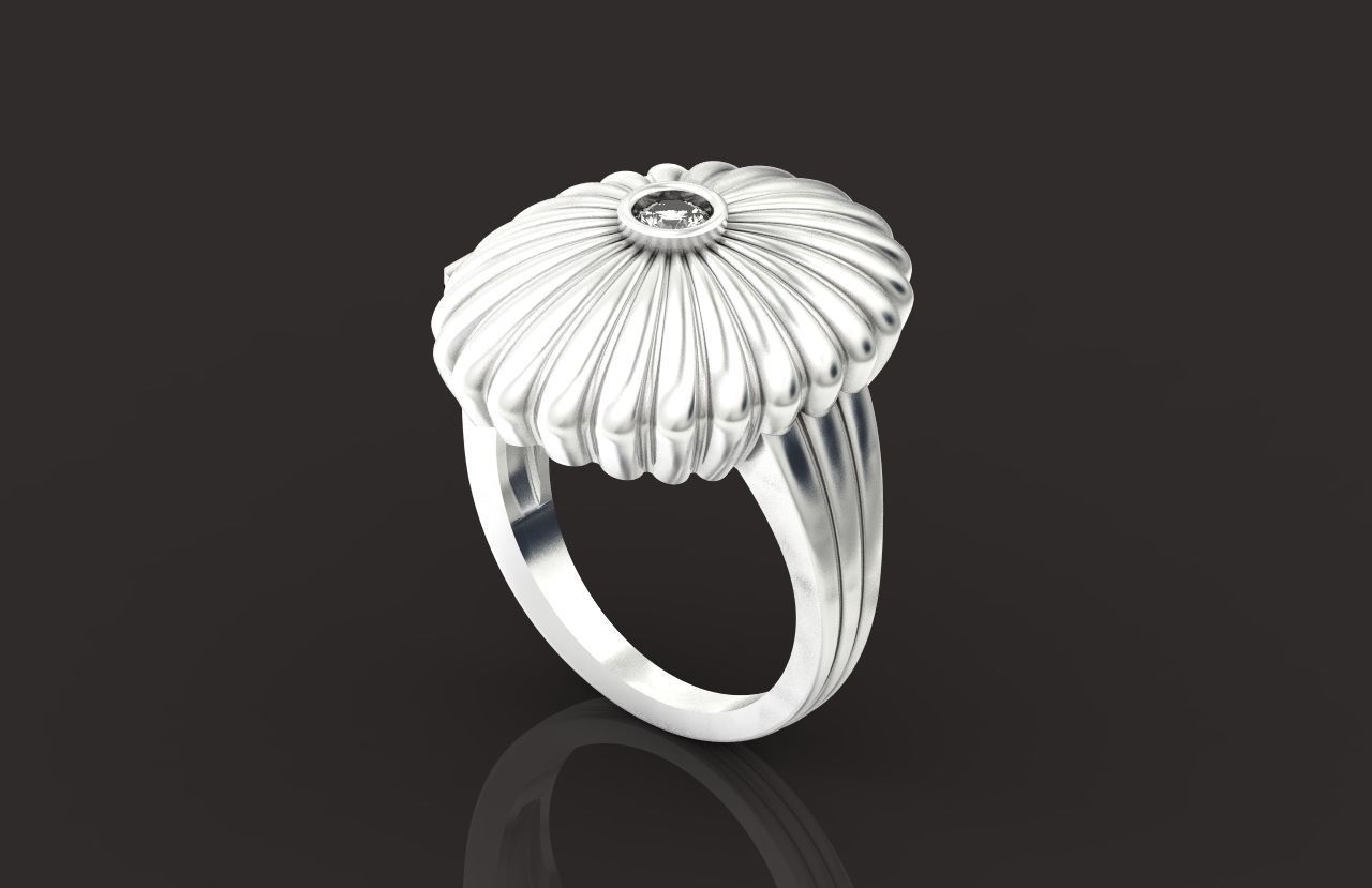 vintage Borgia venom secret open ring 671 3D model 3D printable | CGTrader