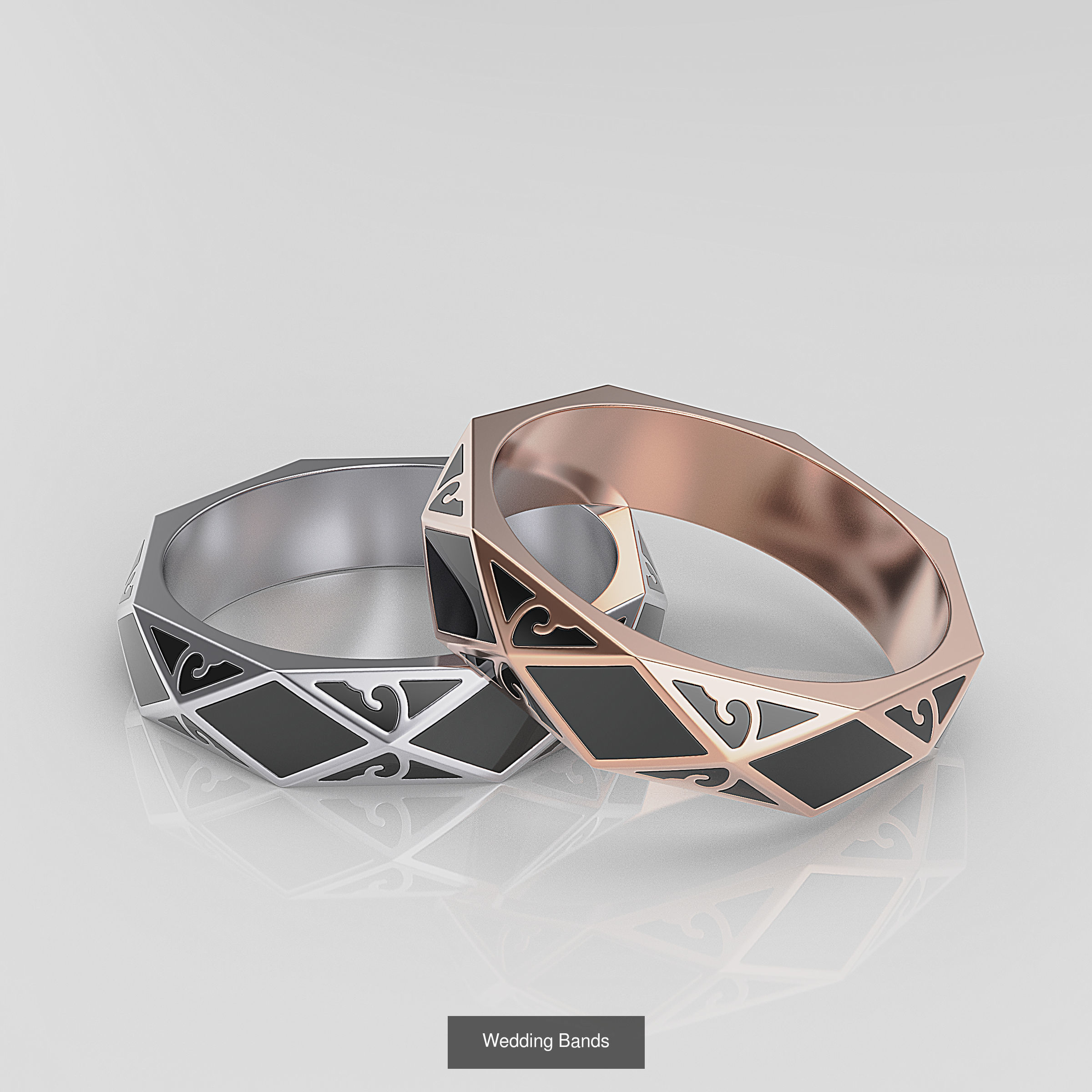 Wedding Band 3D Model Collection | CGTrader