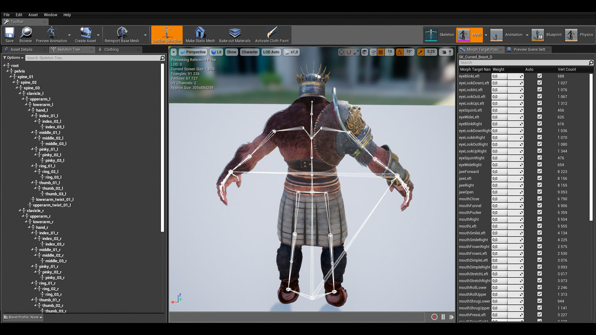 3D model Cursed Beast VR / AR / low-poly | CGTrader