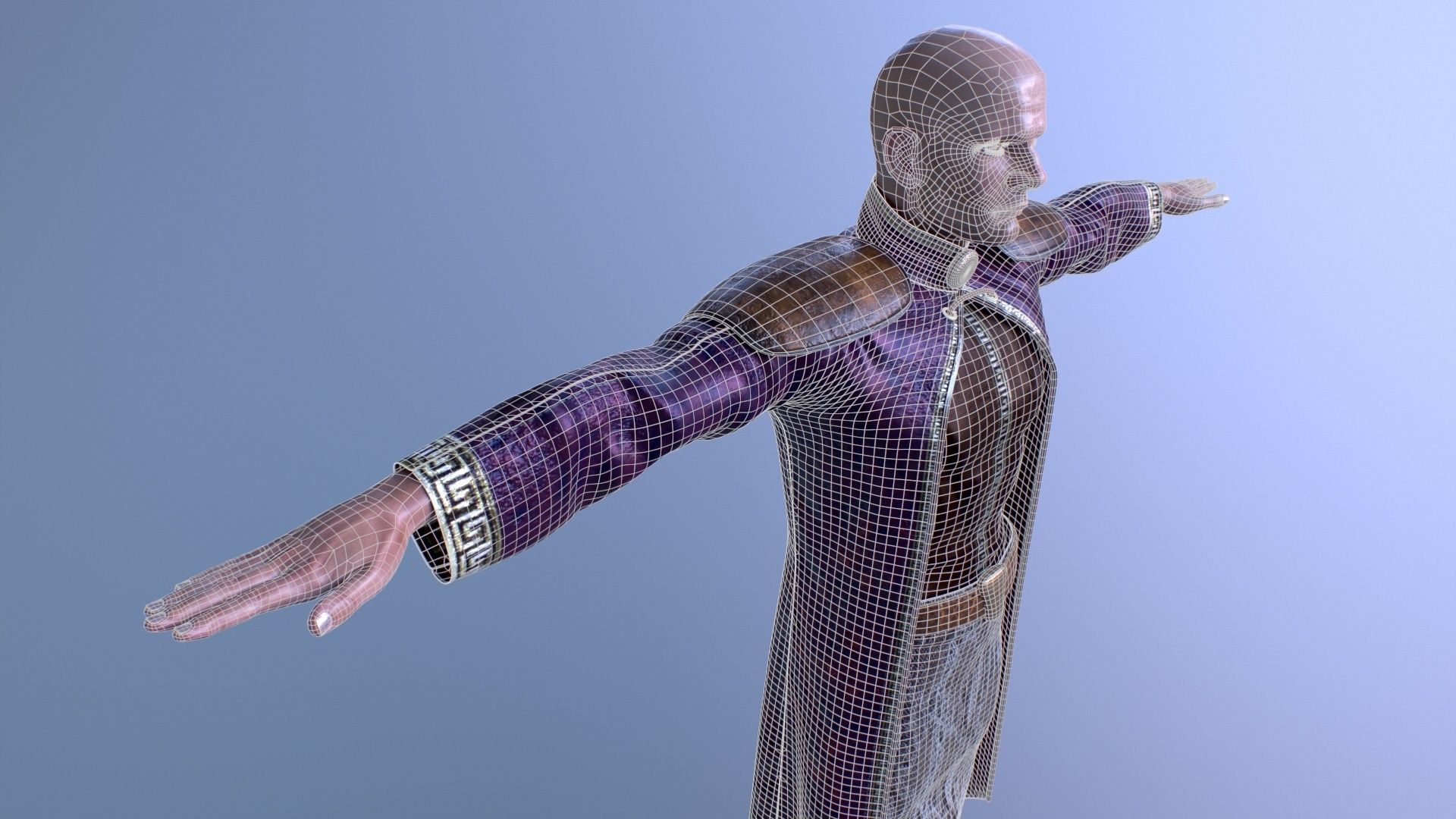 3D model Wizard Fantasy Character VR / AR / low-poly | CGTrader