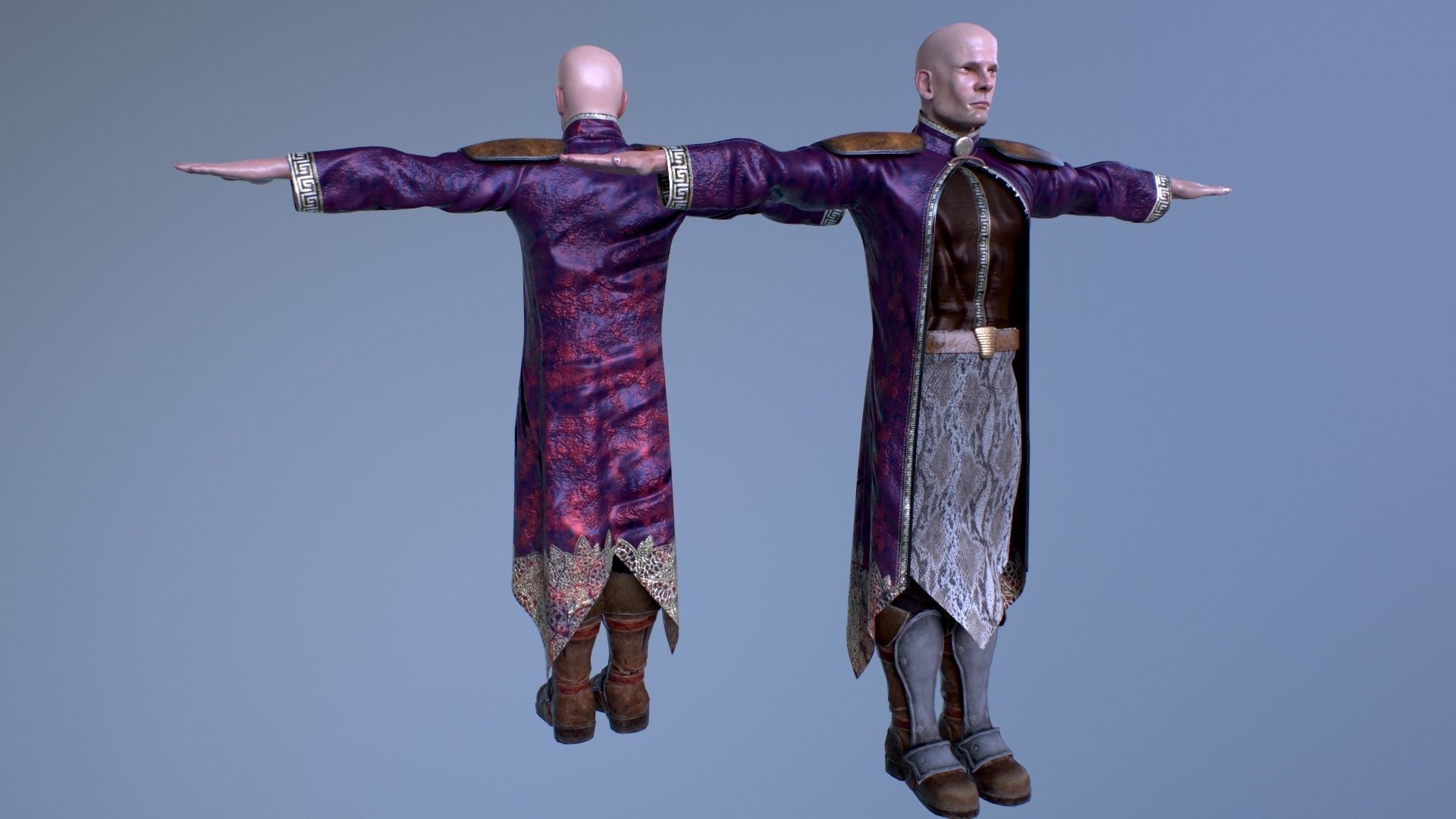 3D model Wizard Fantasy Character VR / AR / low-poly | CGTrader