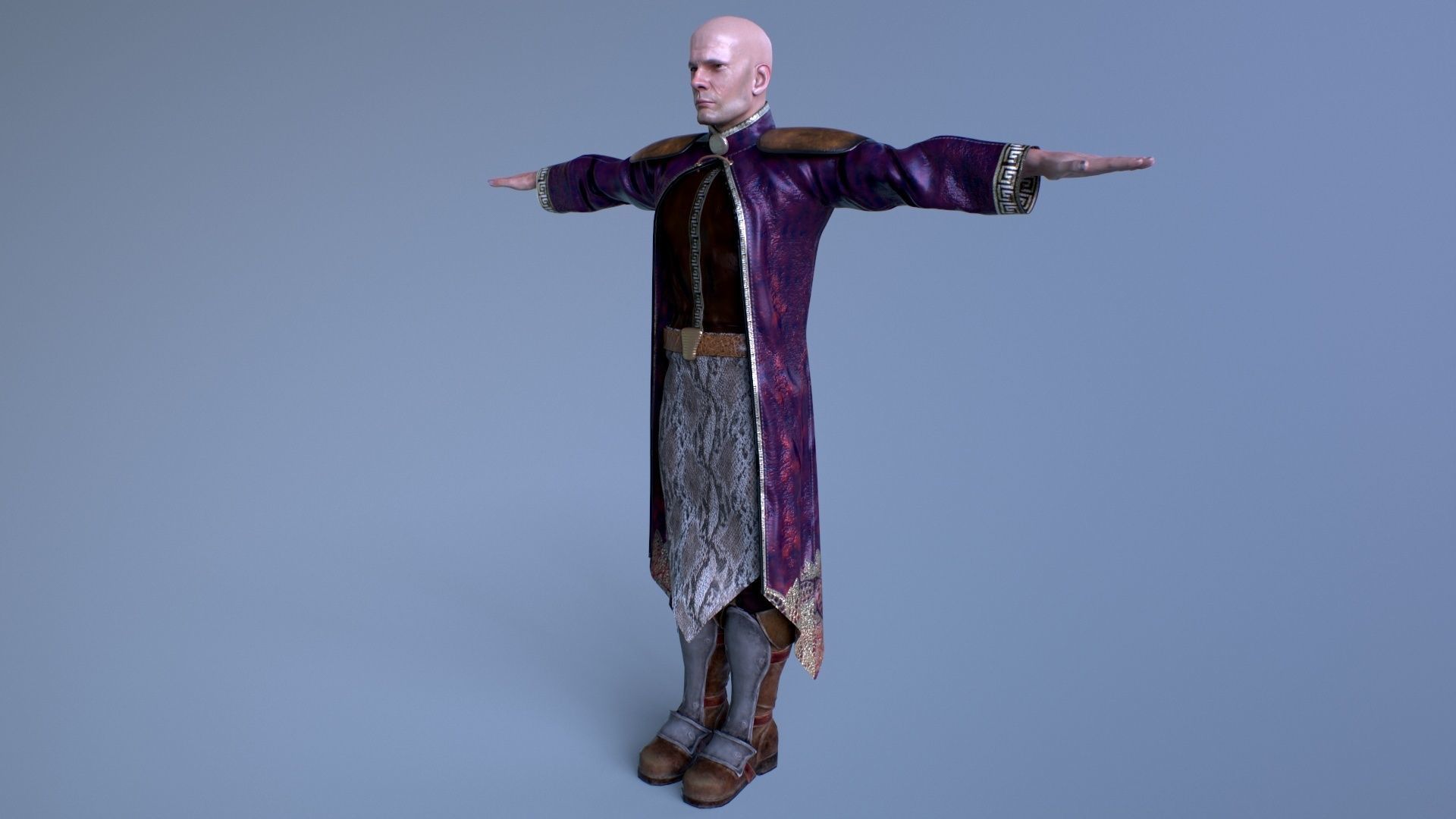 3D model Wizard Fantasy Character VR / AR / low-poly | CGTrader