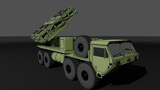IDF Lahav - Elbit PULS MLRS 3D model 3D printable | CGTrader