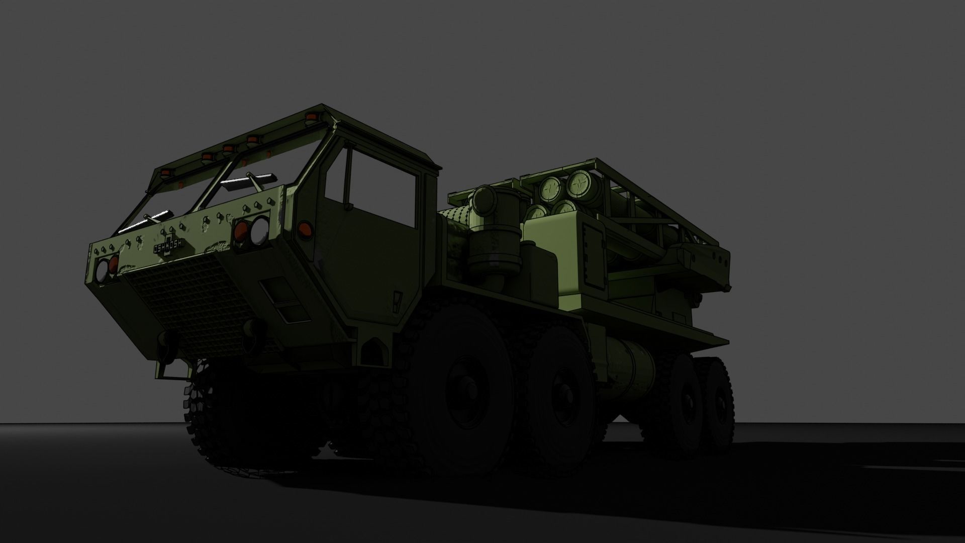 IDF Lahav - Elbit PULS MLRS 3D model 3D printable | CGTrader