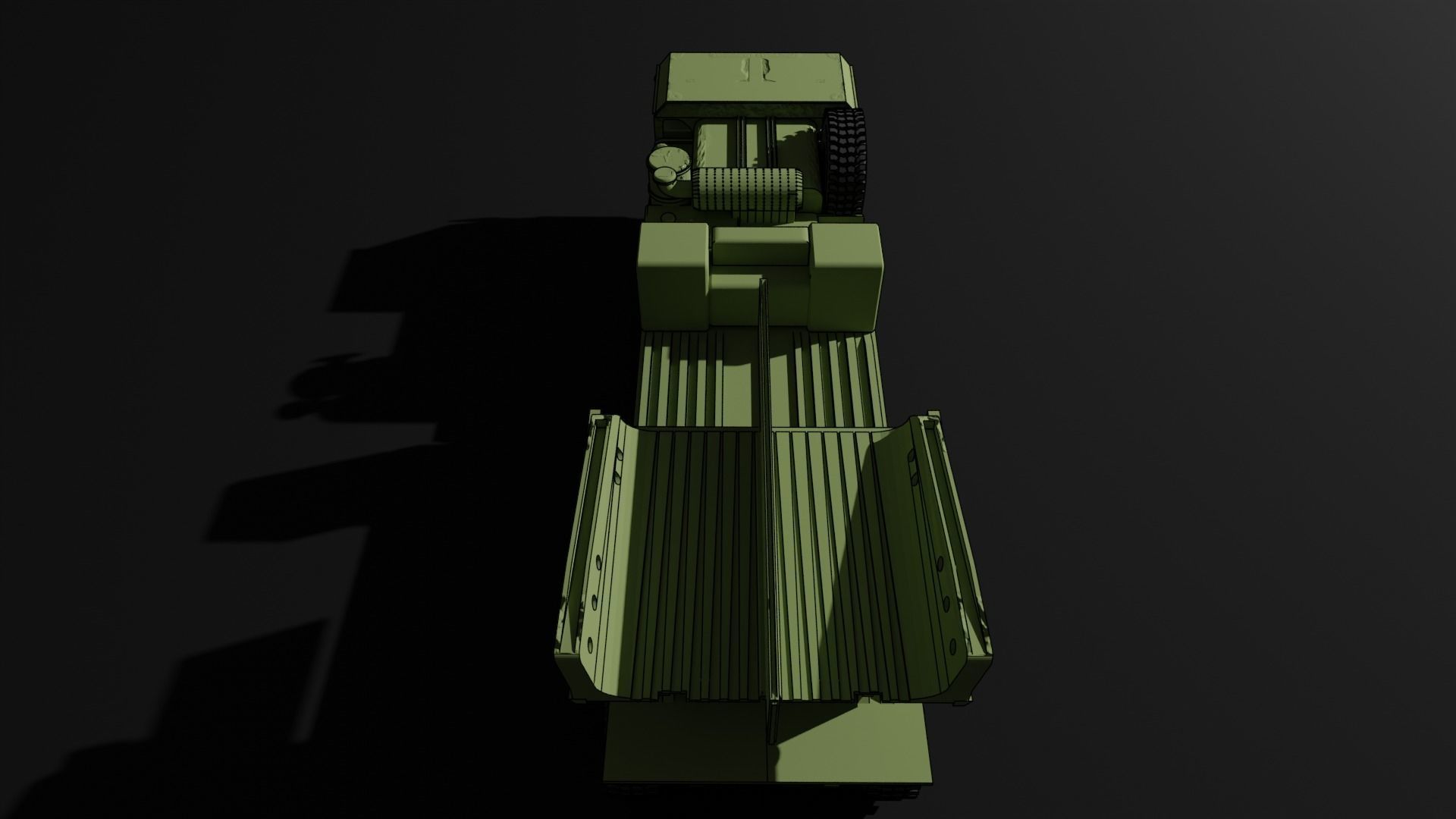 IDF Lahav - Elbit PULS MLRS 3D model 3D printable | CGTrader