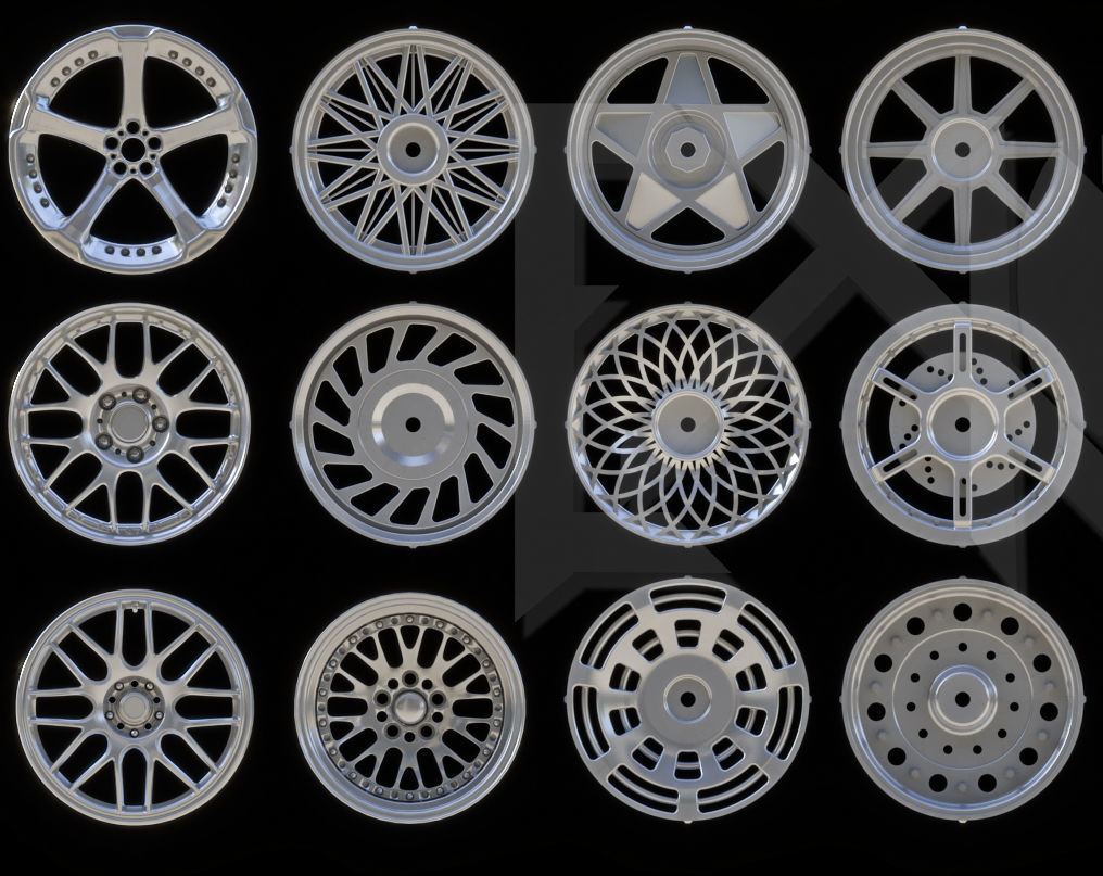 3D Rim Collection Vol 1 3D model | CGTrader