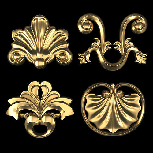 Ornament 29 3D model | CGTrader