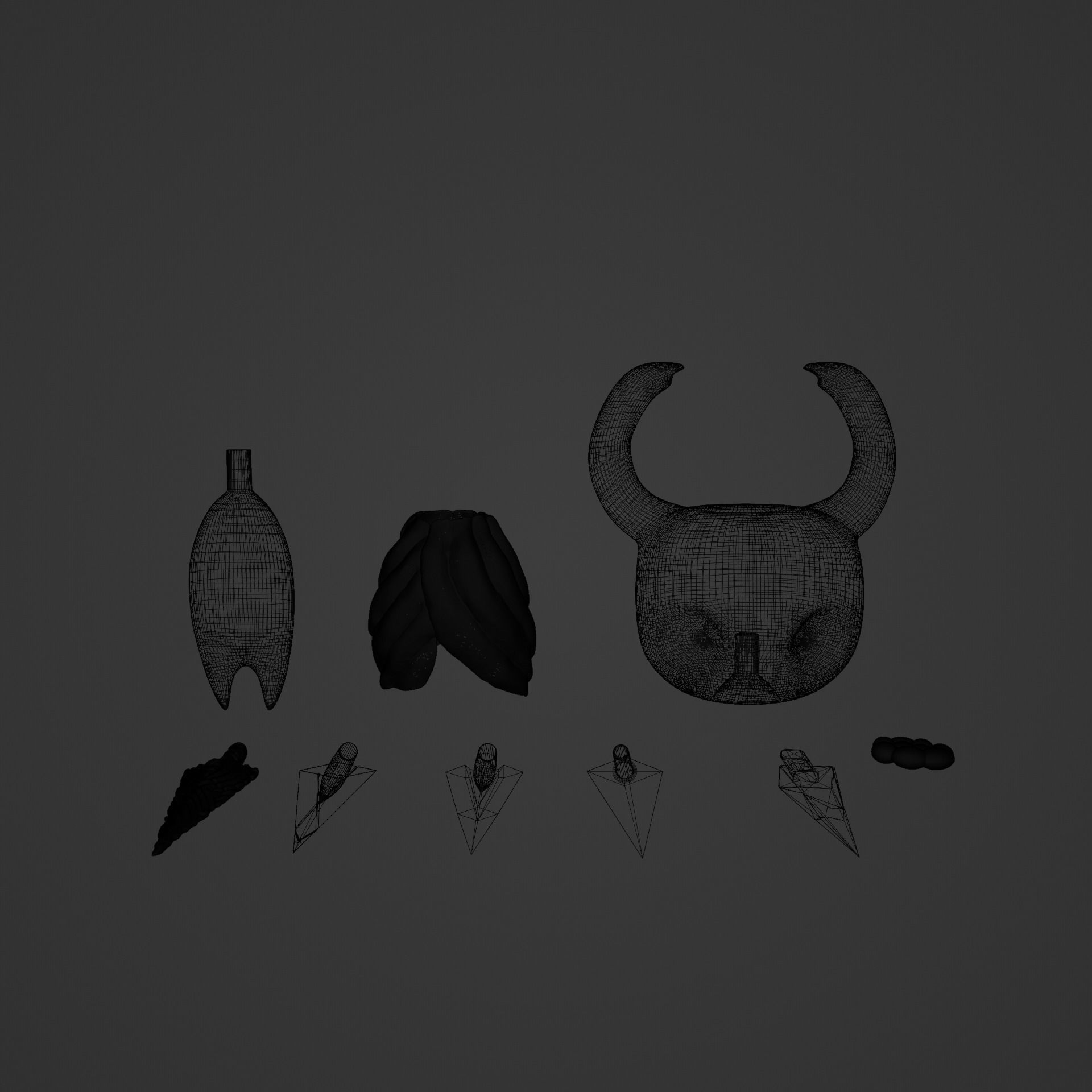 hollow knight 3D model 3D printable | CGTrader