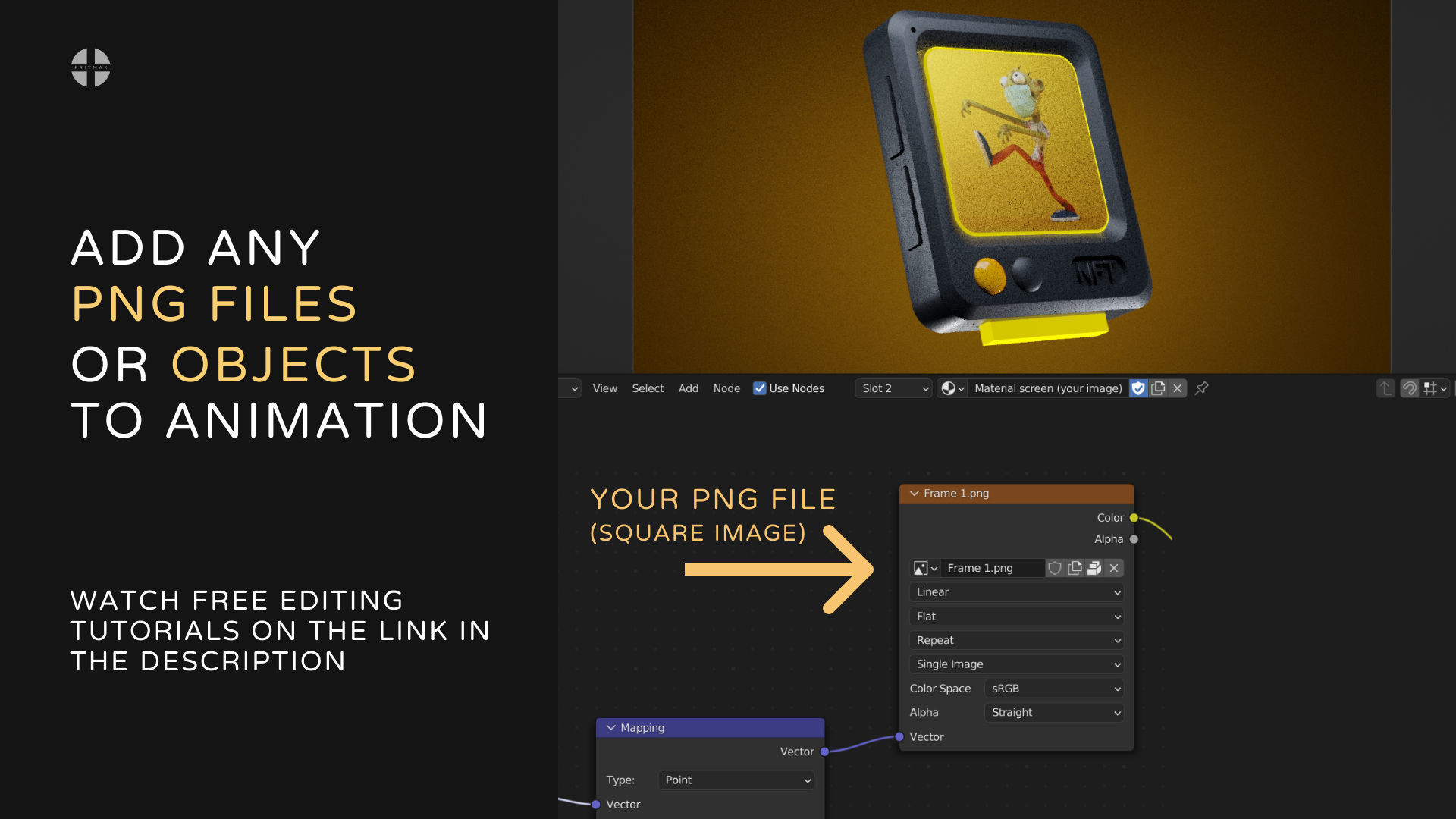 NFT Game console Template for Blender 3D model animated | CGTrader