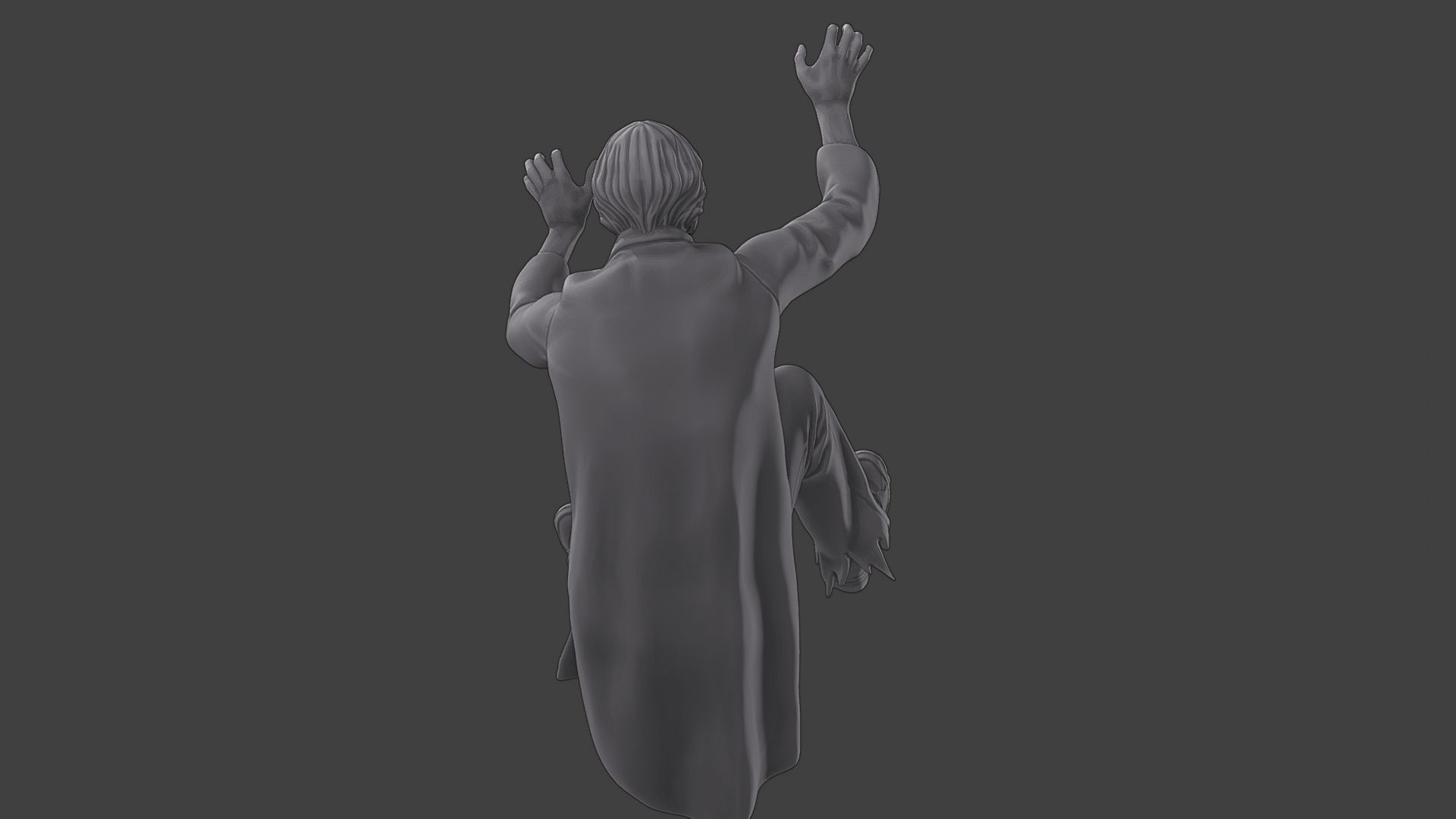 Casual Zombie CZ3 0005 3D model 3D printable | CGTrader