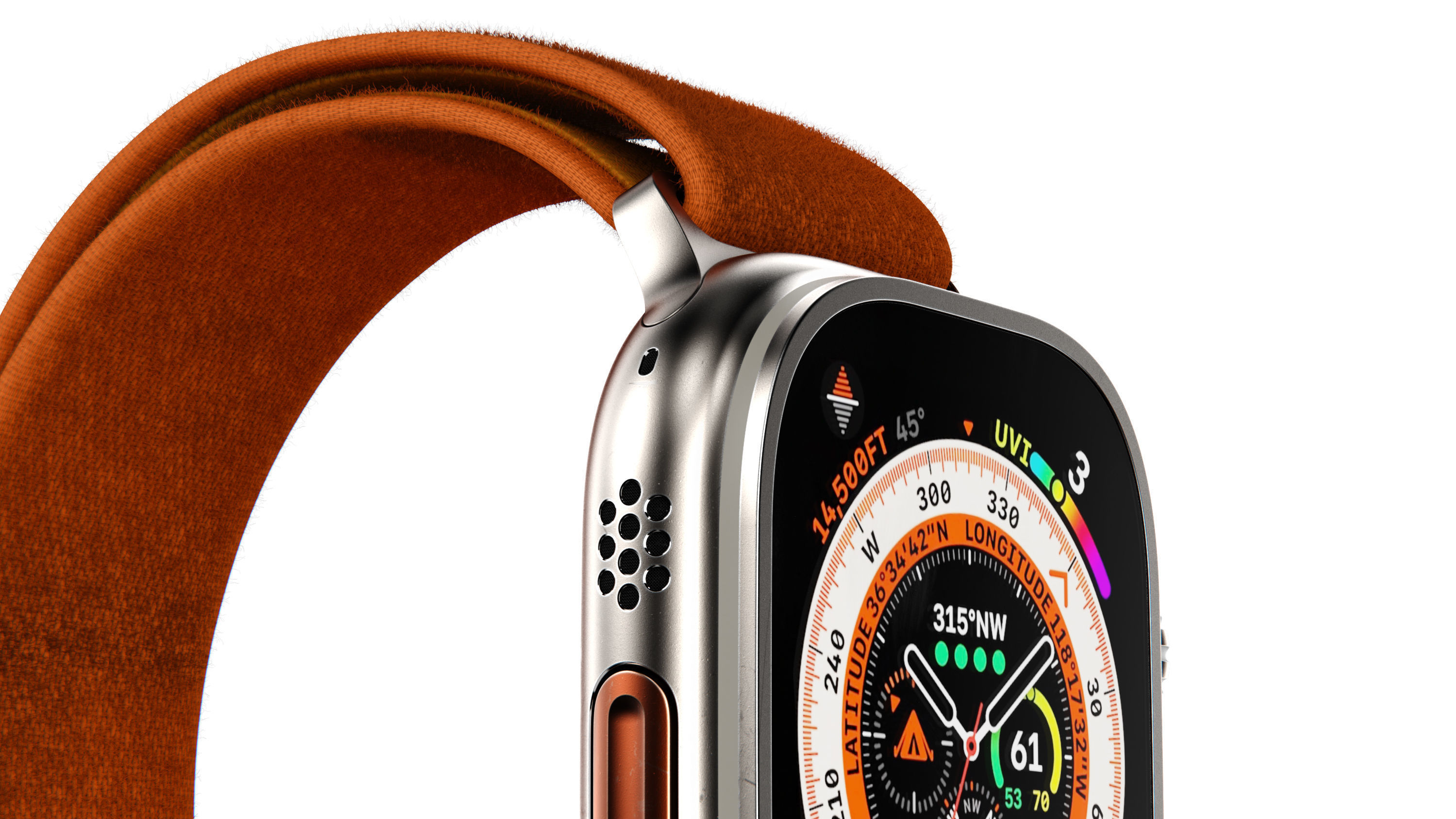 Apple Watch Ultra 2022 3D model | CGTrader