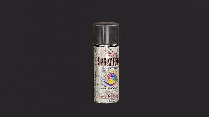 3D model Spray Paint VR / AR / low-poly | CGTrader