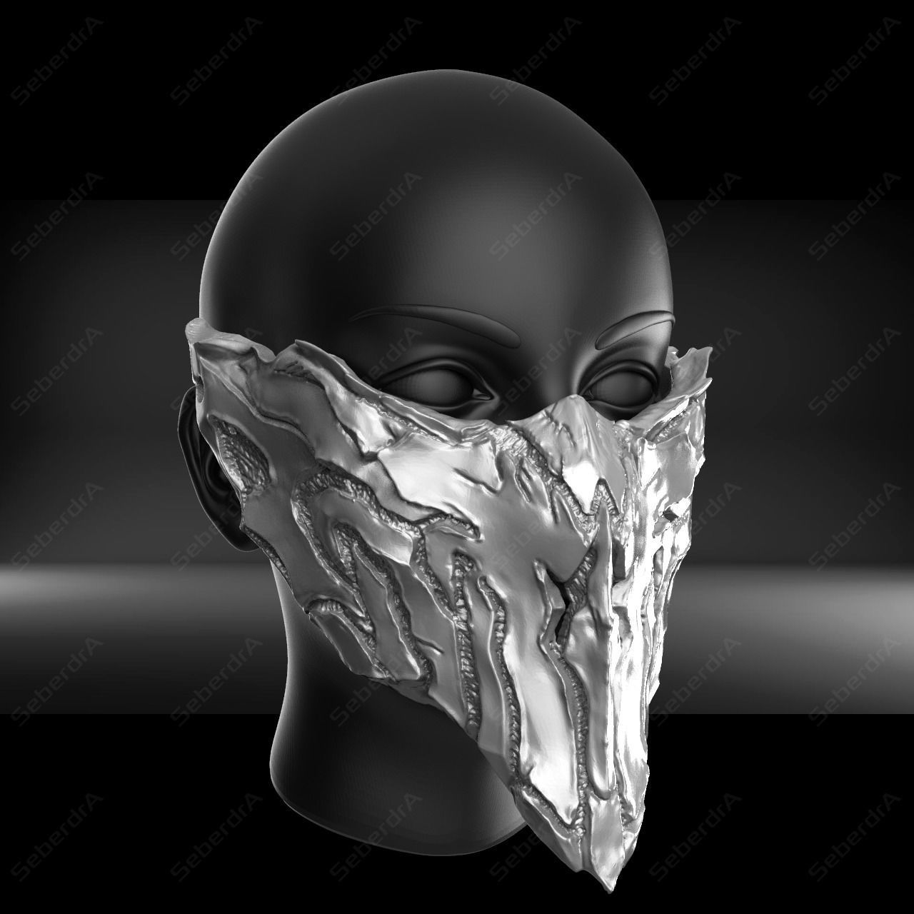 Evil mask STL for 3D model 3D printable | CGTrader