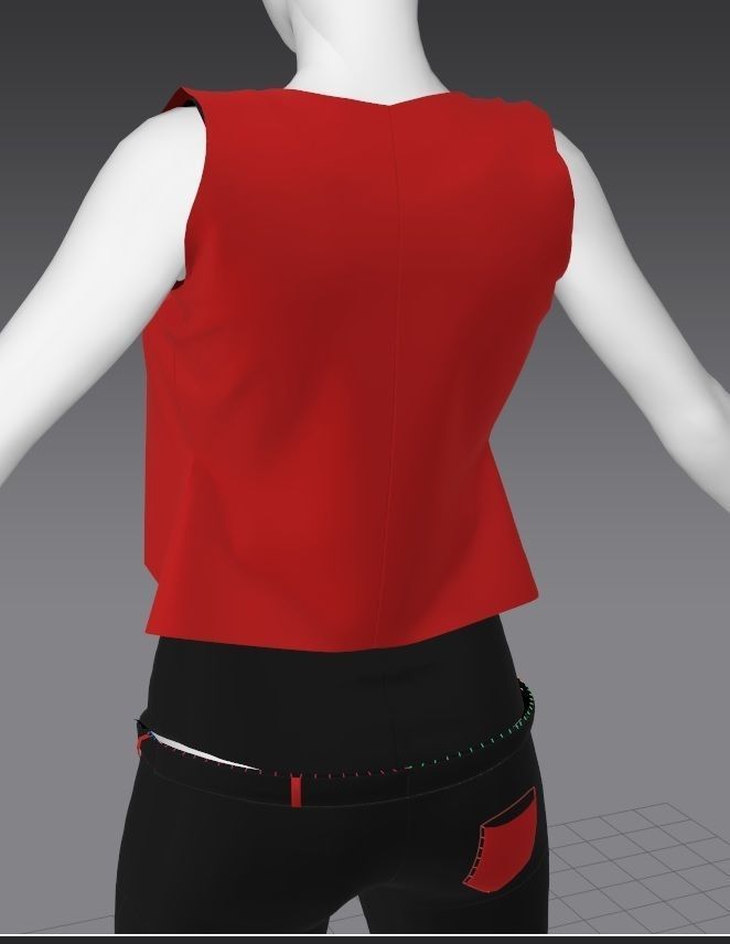 Full Cloth Design 3D model | CGTrader