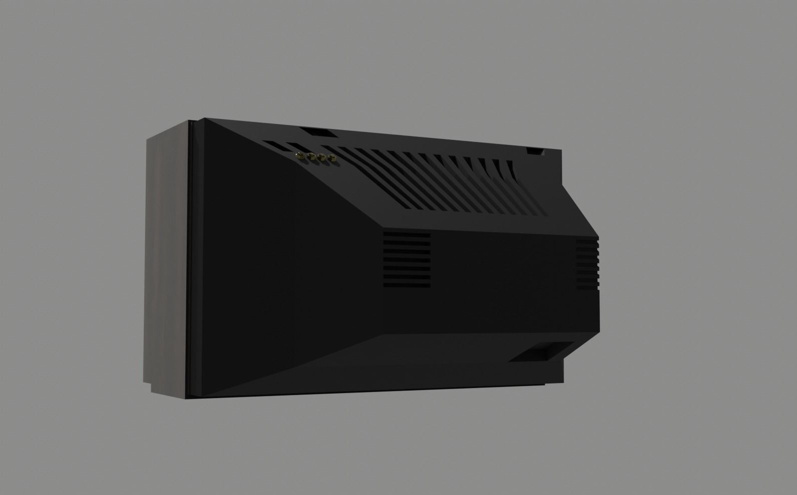 OLD VINTAGE SHARP 13LM16 TV 3D MODEL free 3D model | CGTrader