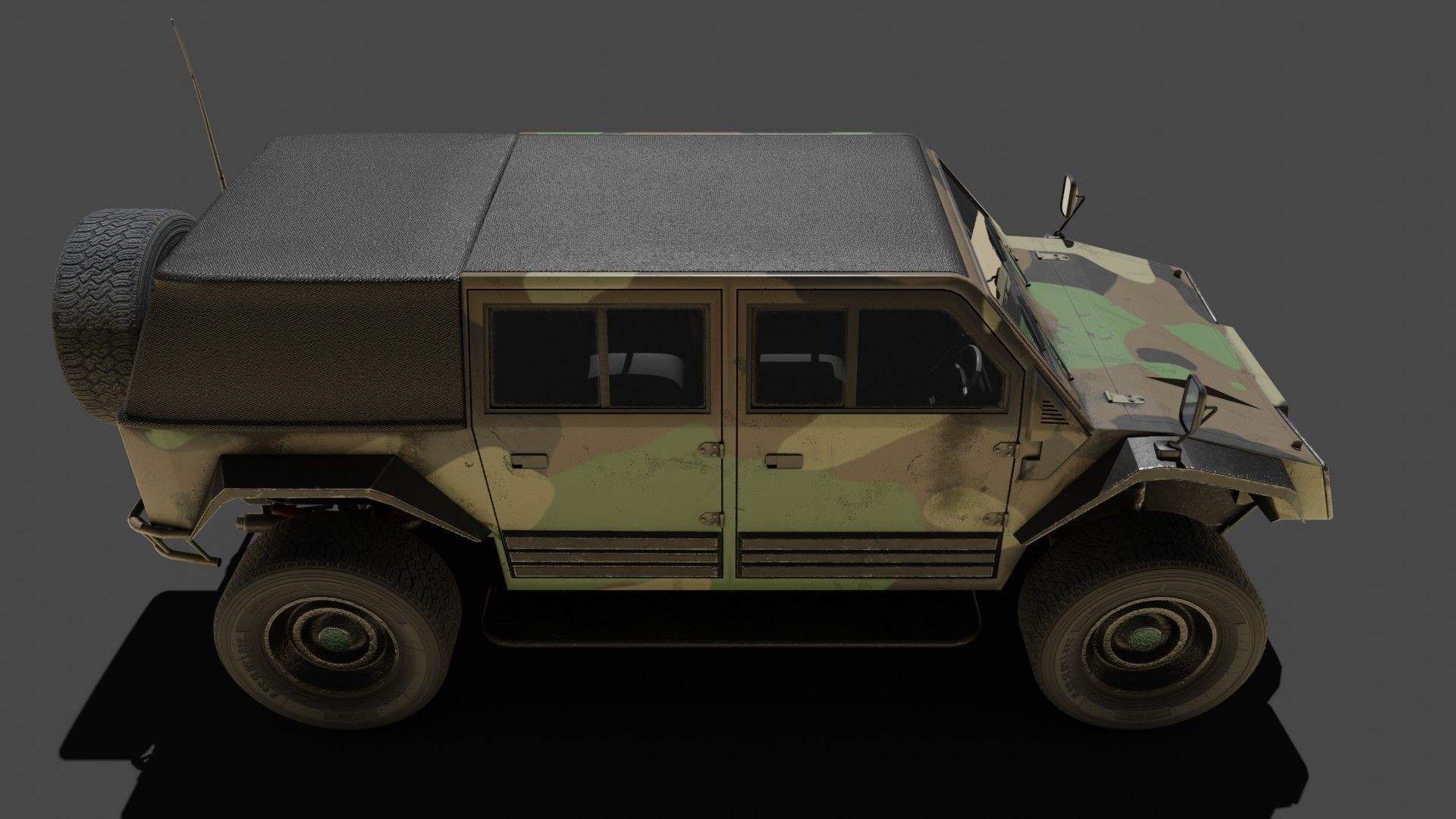 3D model Maung Pindad Military car VR / AR / low-poly | CGTrader