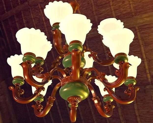 ceiling light 3D model | CGTrader