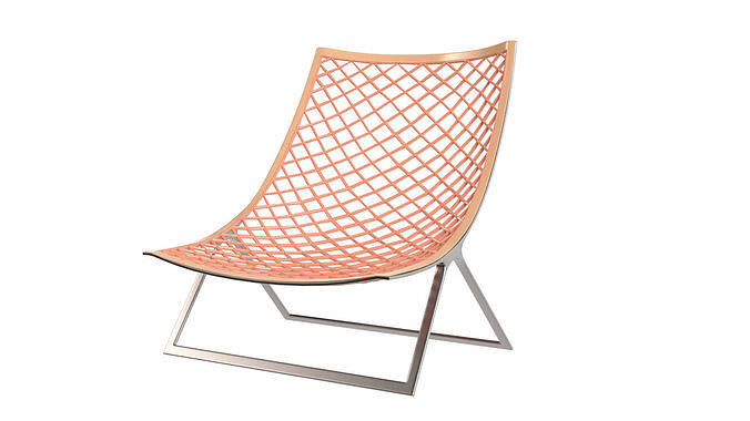 Matteo Grassi Loom Chair 3D model | CGTrader