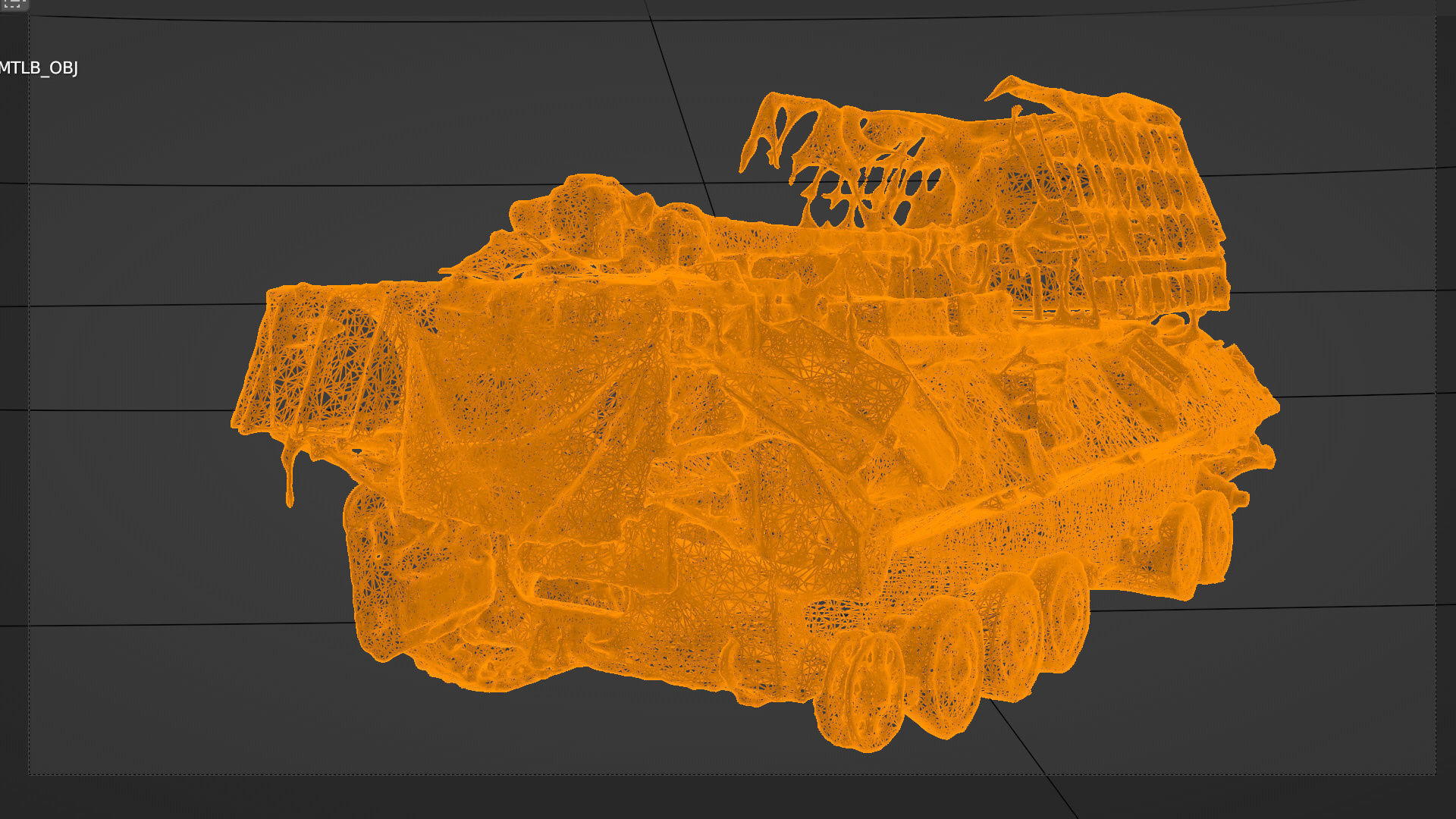 Russian SPR-2M Rtut-BM destroyed by Ukrainian army 3D model | CGTrader