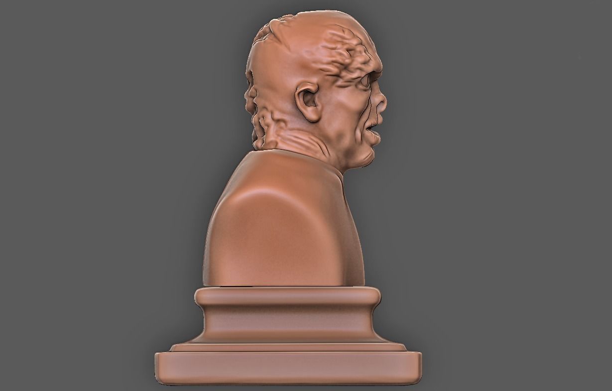 Jason Voorhees Bust Stl 3D model 3D printable | CGTrader