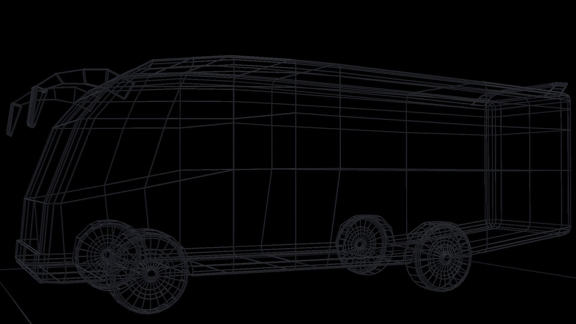 3D model Game Ready Minibus school bus VR / AR / low-poly | CGTrader