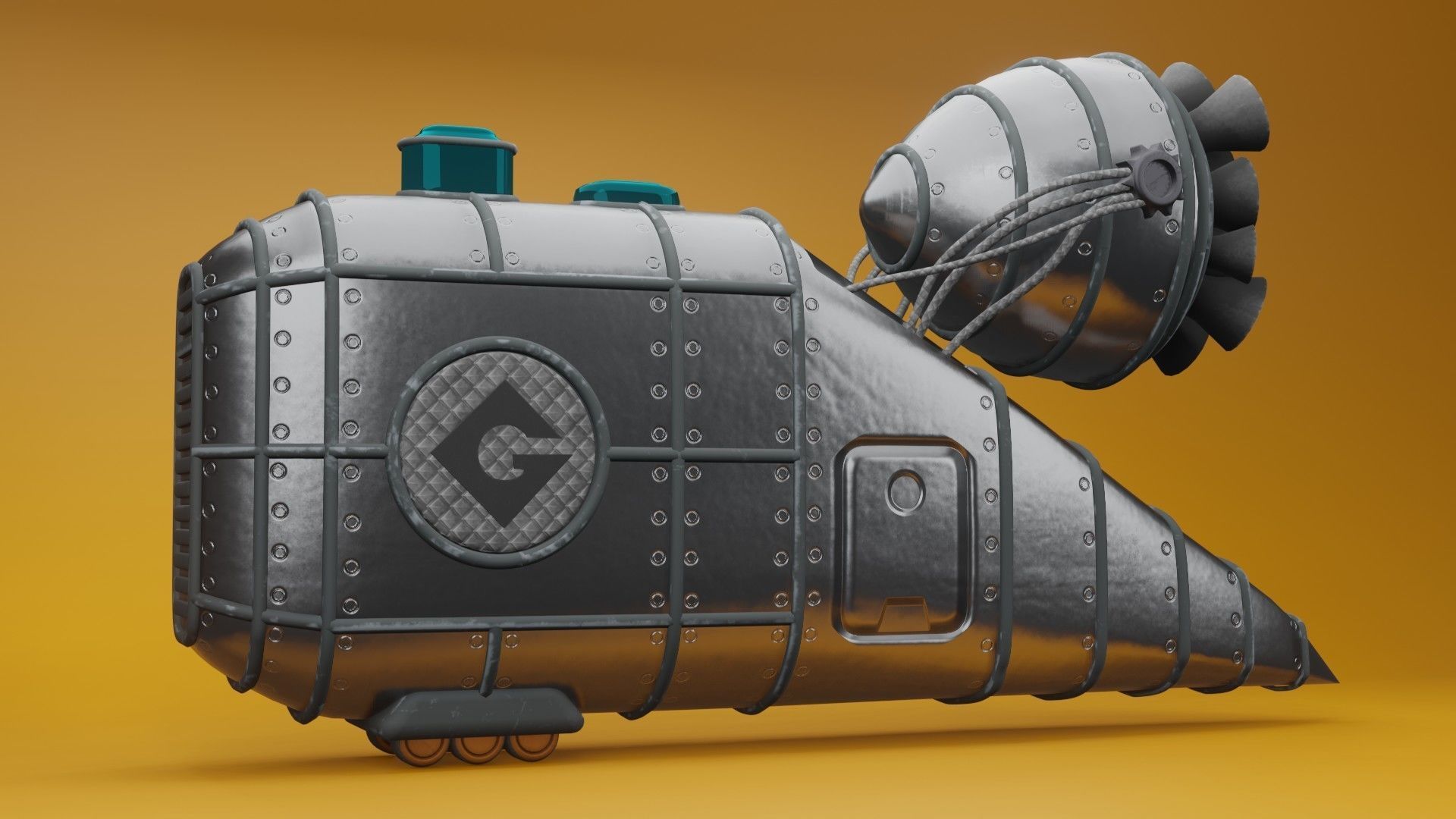 Grumobile toy camera 3D model | CGTrader