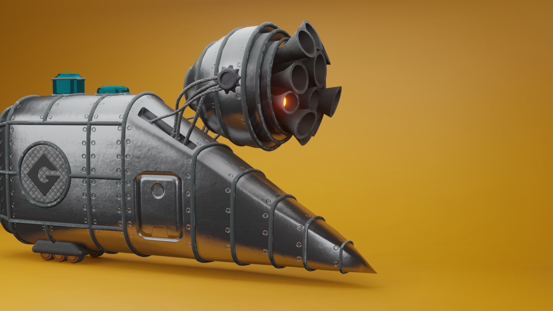 Grumobile toy camera 3D model | CGTrader