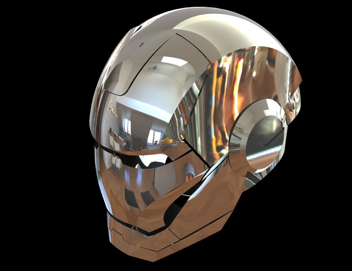 Helmet Iron Man Mark 2 SolidWorks 3D model | CGTrader