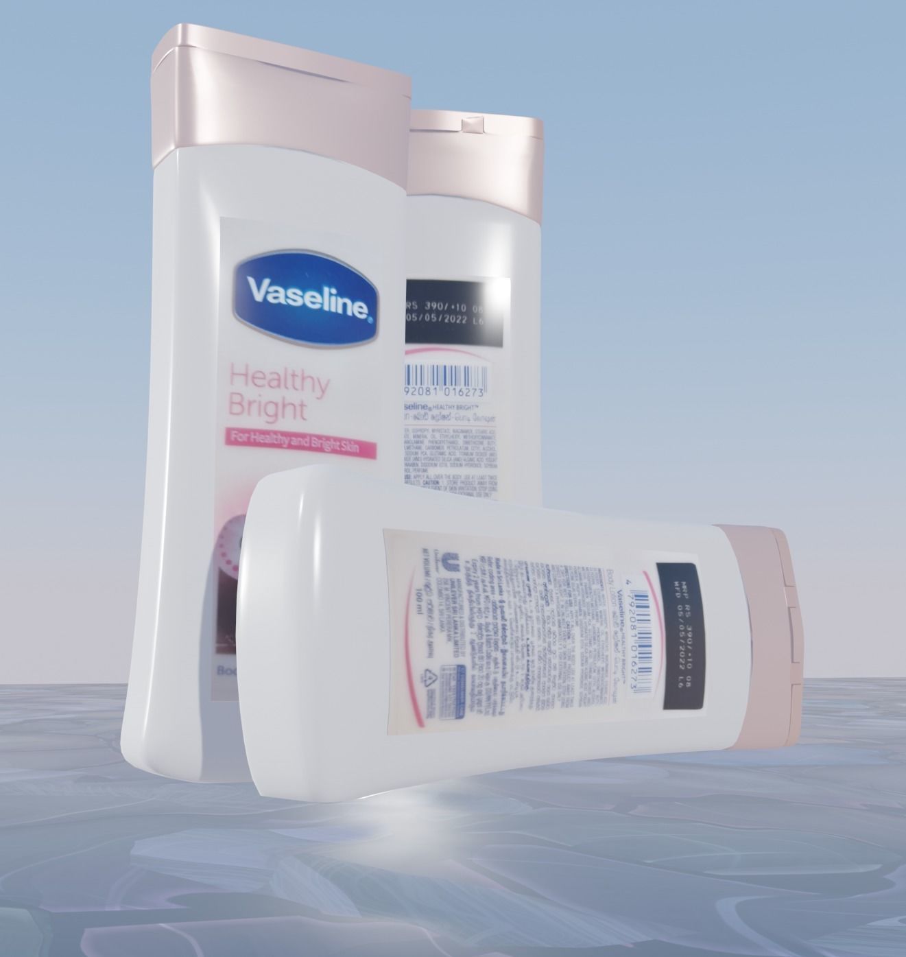 Vaseline bottle 3D model free VR / AR / low-poly 3D model | CGTrader