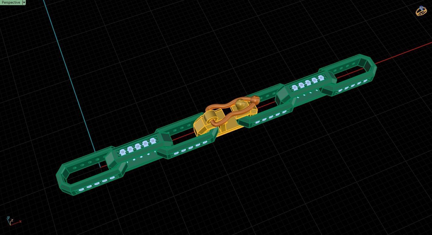 Cuban Links Locks 3D Model 3D model 3D printable | CGTrader
