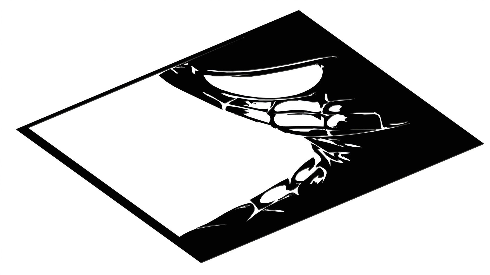 Poster SpiderMan ready to cut on CNC 3D model 3D printable | CGTrader