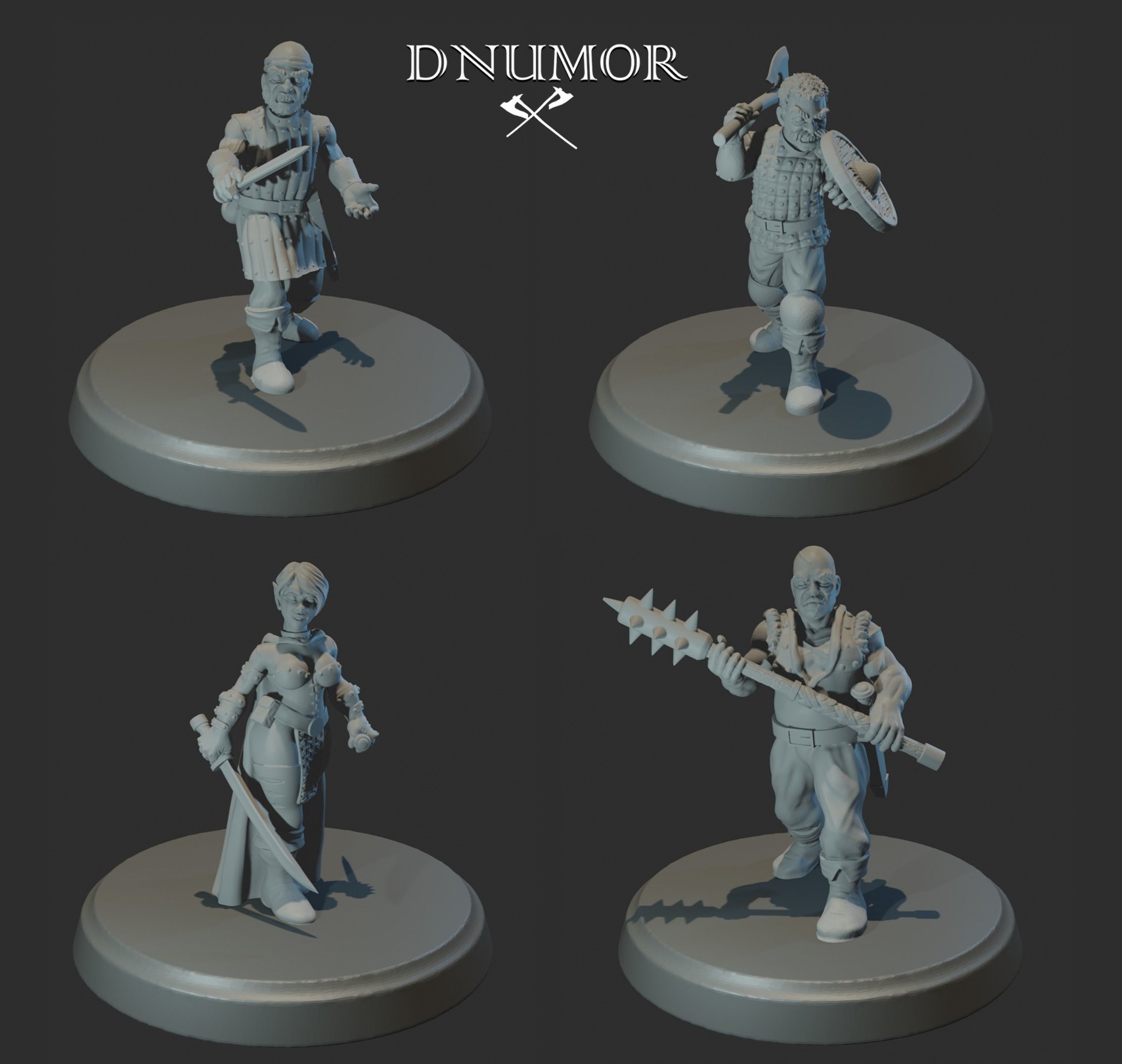 City Robbers 3D Print Model free 3D model 3D printable | CGTrader