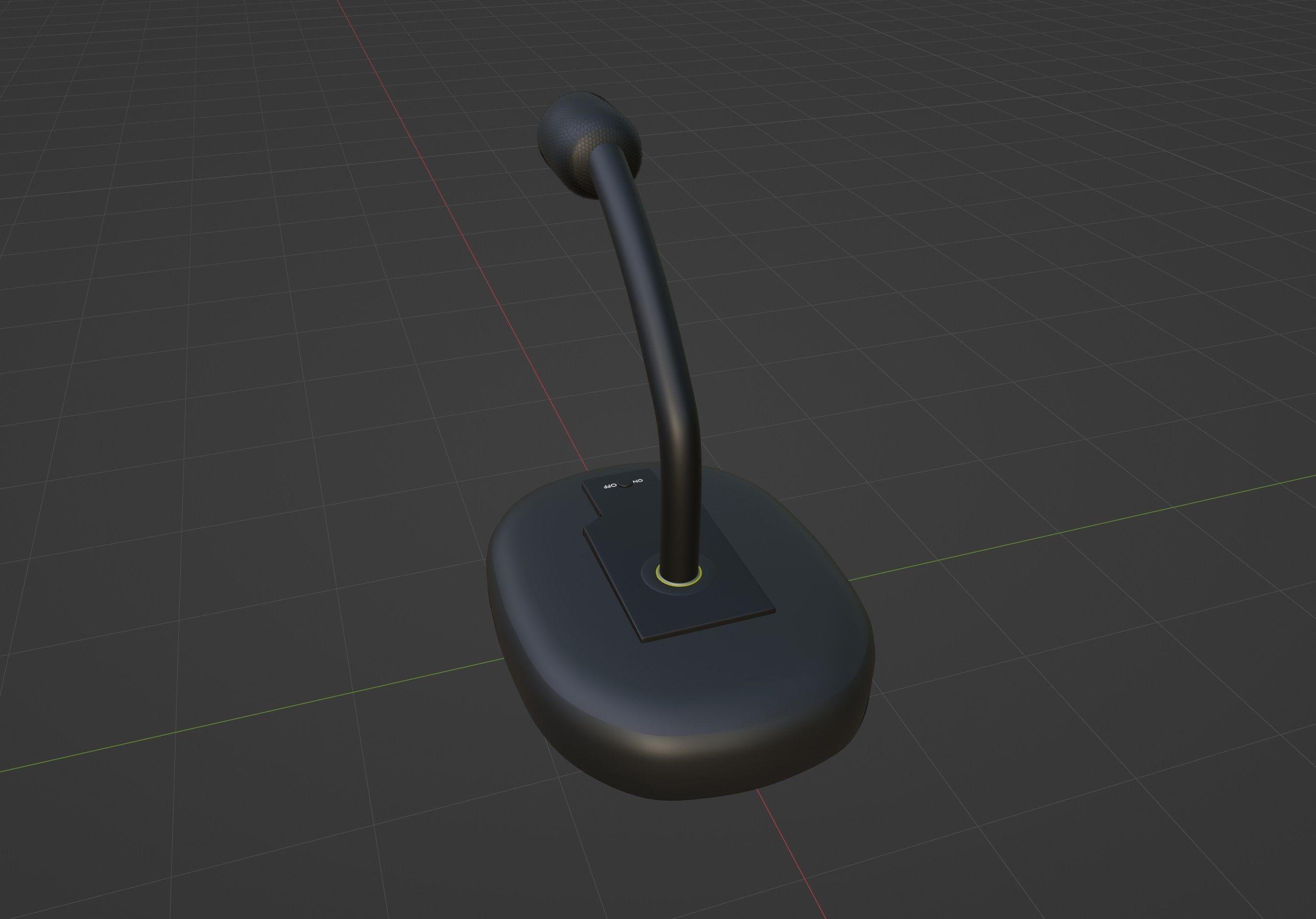Computer microphone 3D model | CGTrader
