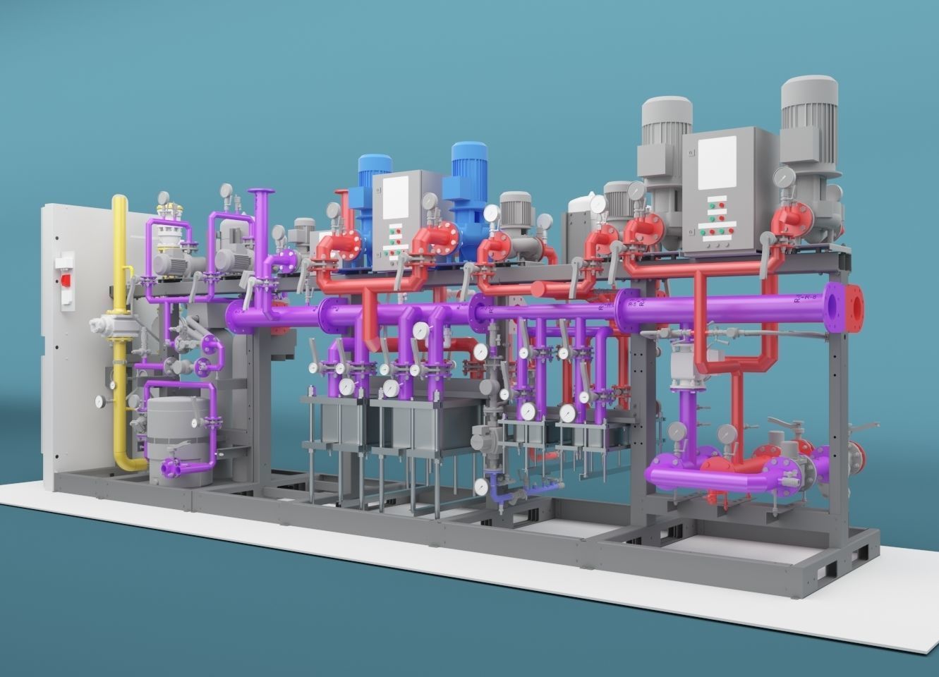 Boiler Equipment 3D model | CGTrader