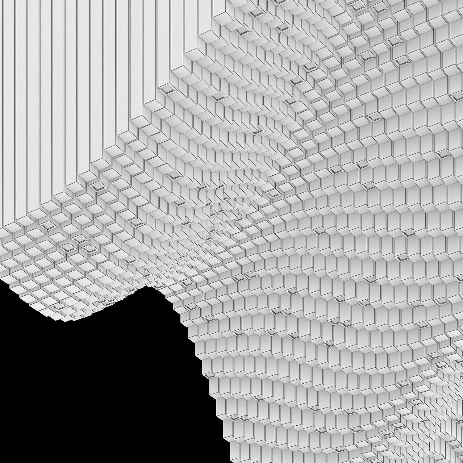 Parametric Light Ceiling 3D model | CGTrader