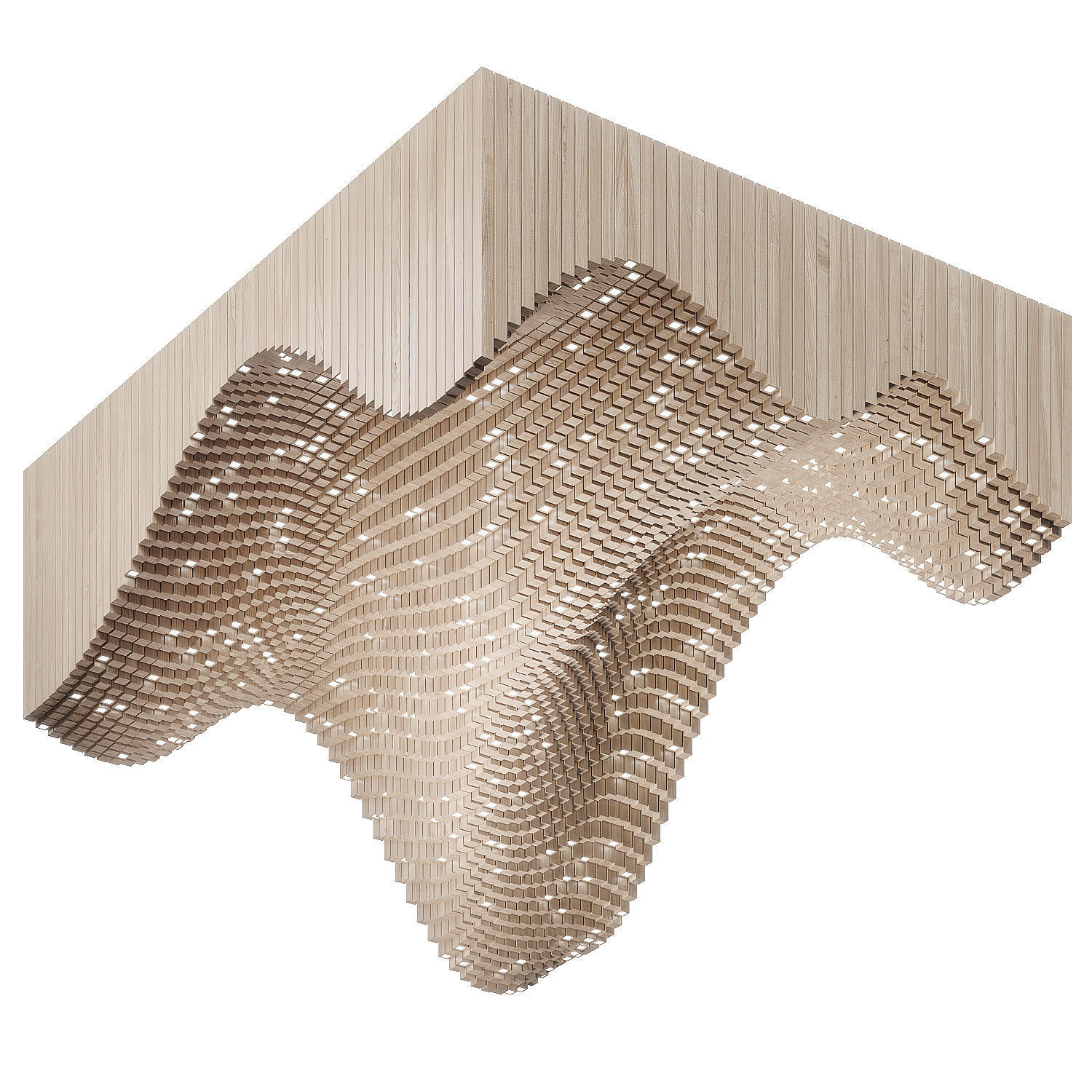 Parametric Light Ceiling 3D model | CGTrader